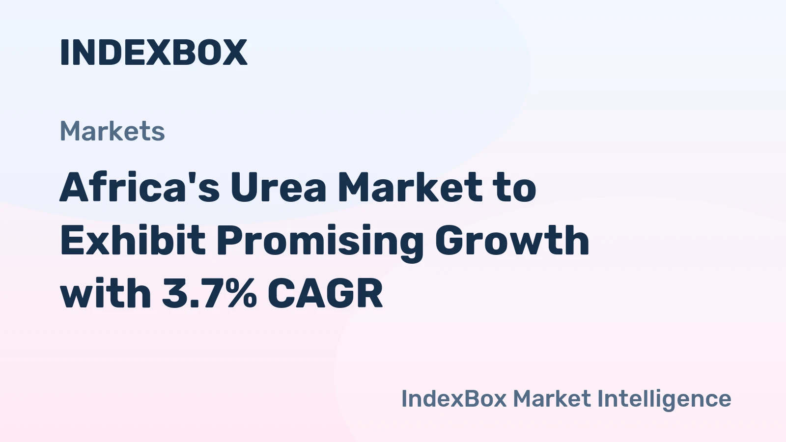 Africa's Urea Market to Exhibit Promising Growth with 3.7% CAGR