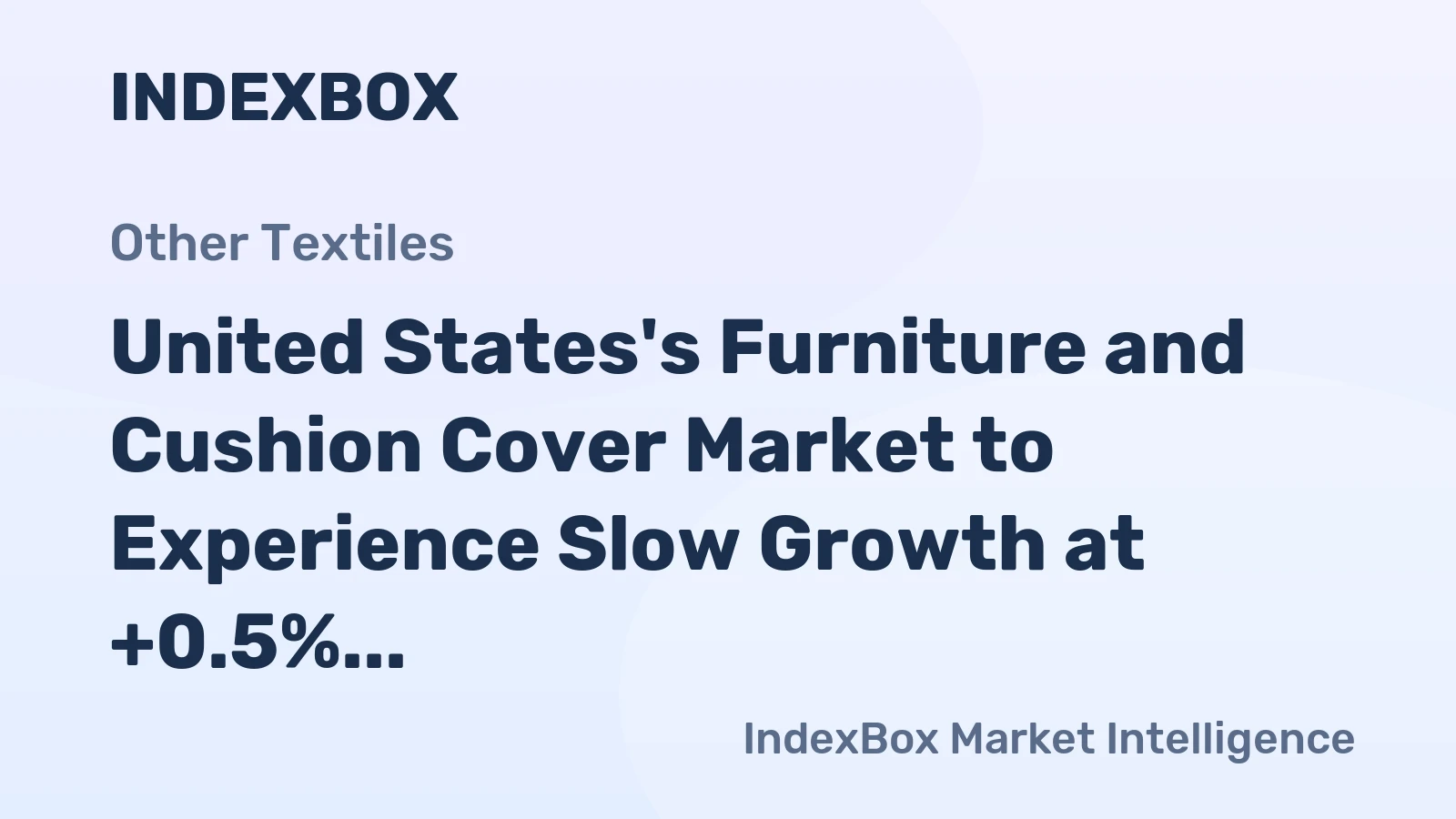 United States's Furniture and Cushion Cover Market to Experience Slow Growth at +0.5% CAGR through 2035