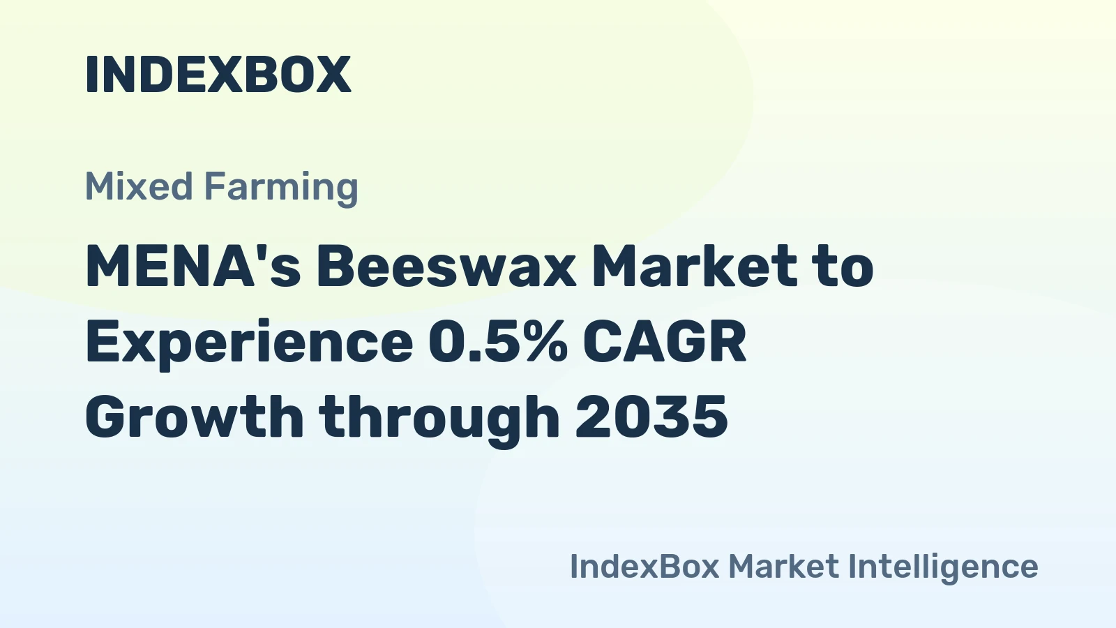 MENA's Beeswax Market to Experience 0.5% CAGR Growth through 2035