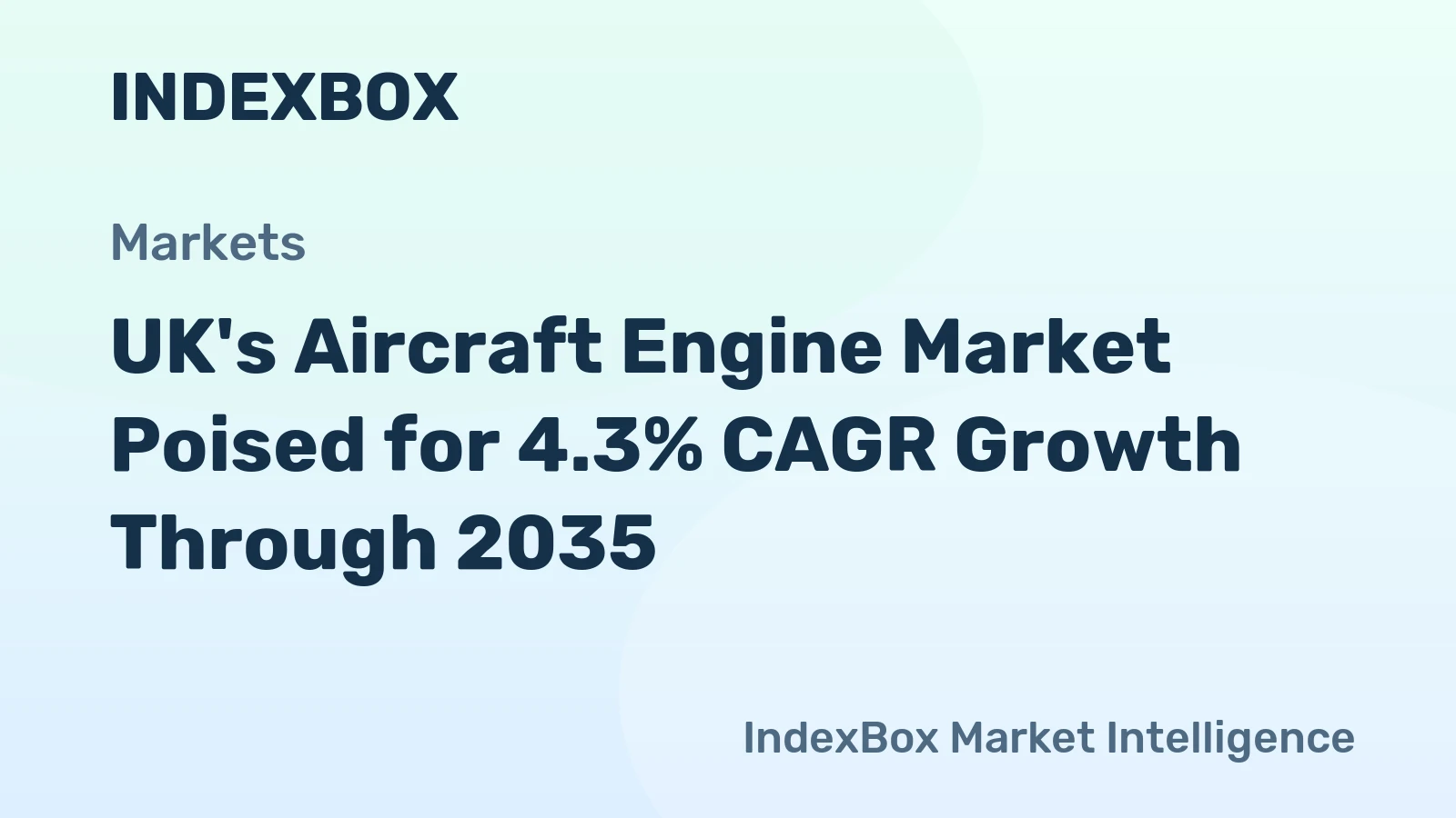 UK's Aircraft Engine Market Poised for 4.3% CAGR Growth Through 2035