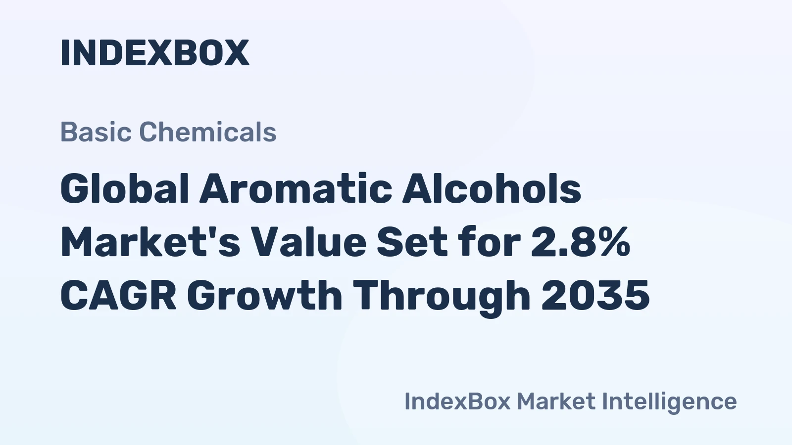 Global Aromatic Alcohols Market's Value Set for 2.8% CAGR Growth Through 2035
