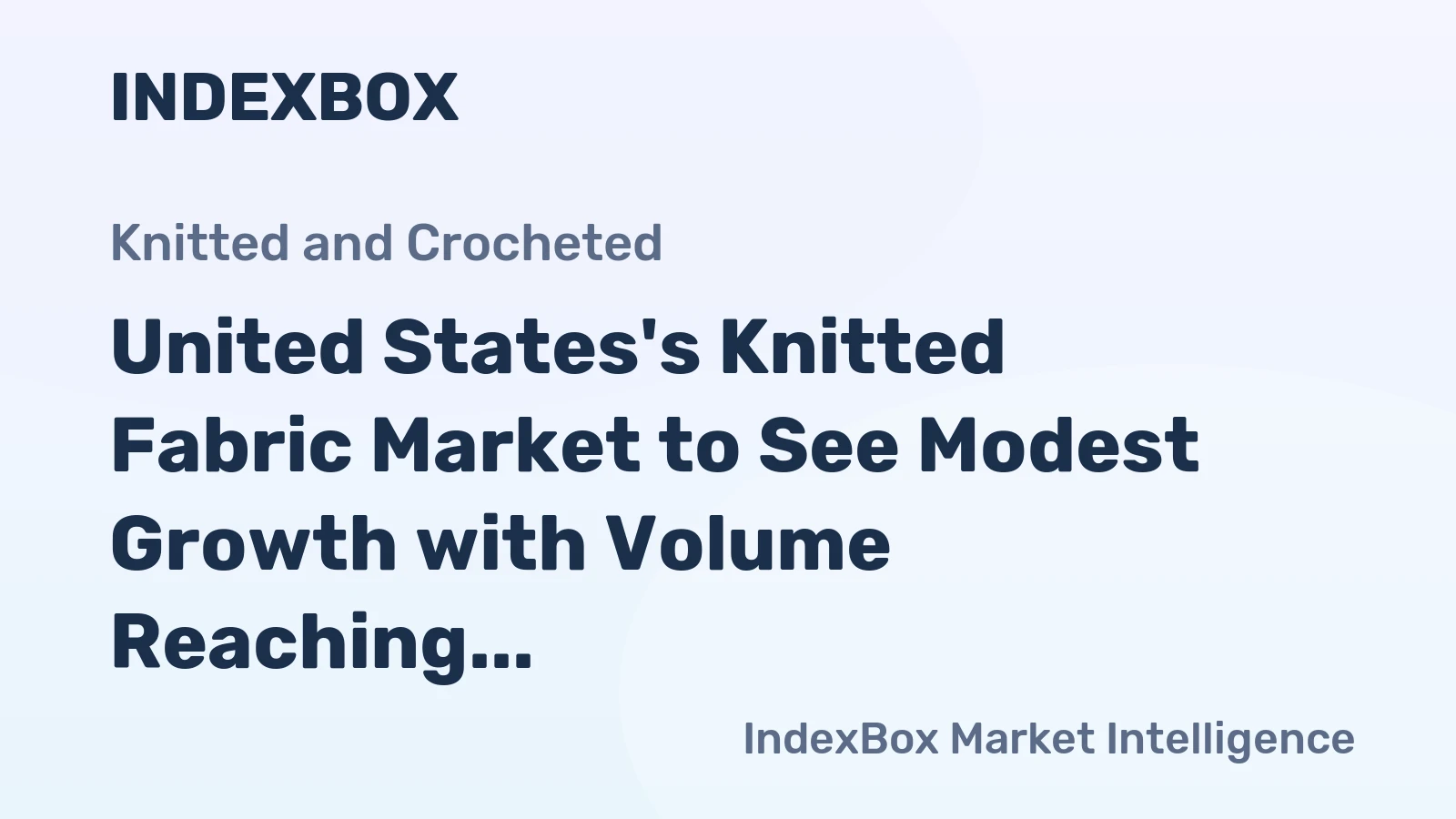 United States's Knitted Fabric Market to See Modest Growth with Volume Reaching 130K Tons and Value Hitting $491M by 2035