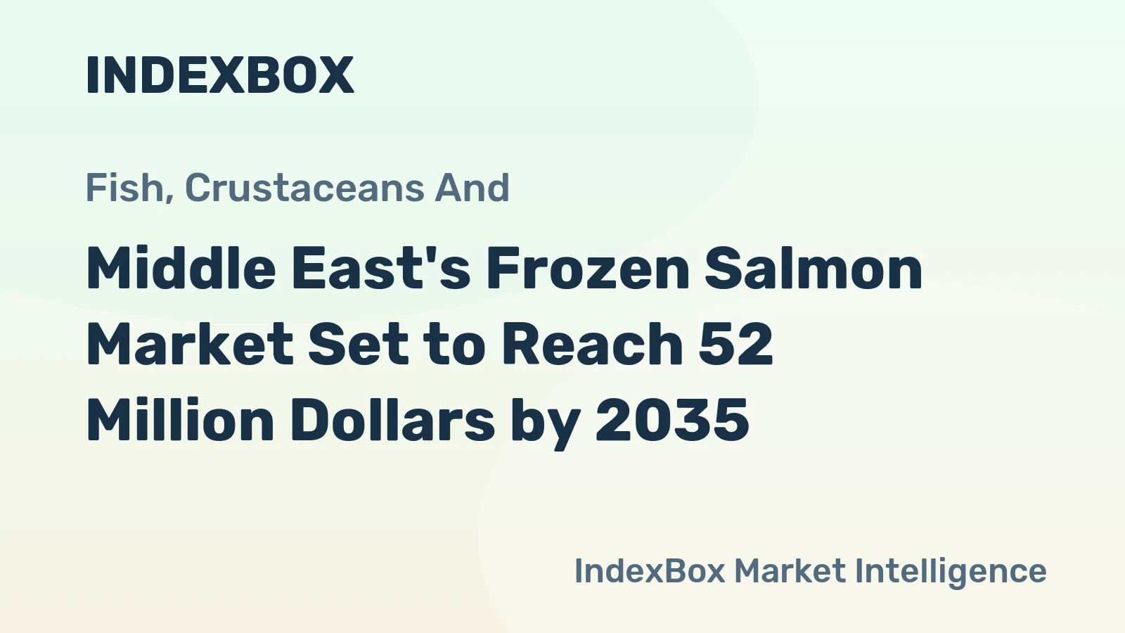 Middle East's Frozen Salmon Market Set to Reach 52 Million Dollars by 2035