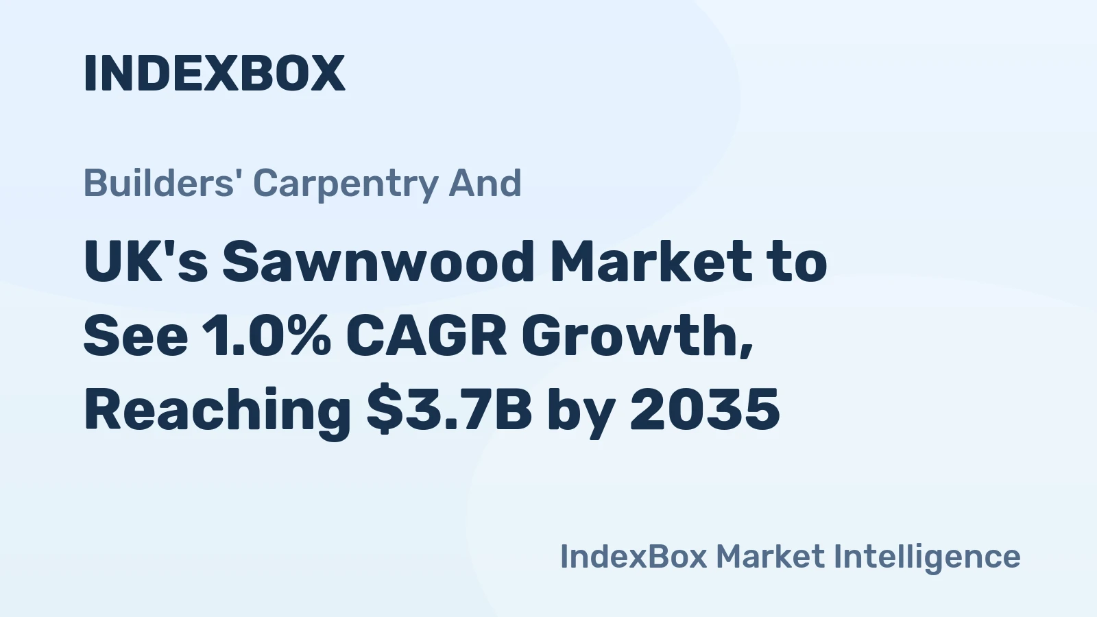 UK's Sawnwood Market to See 1.0% CAGR Growth, Reaching $3.7B by 2035