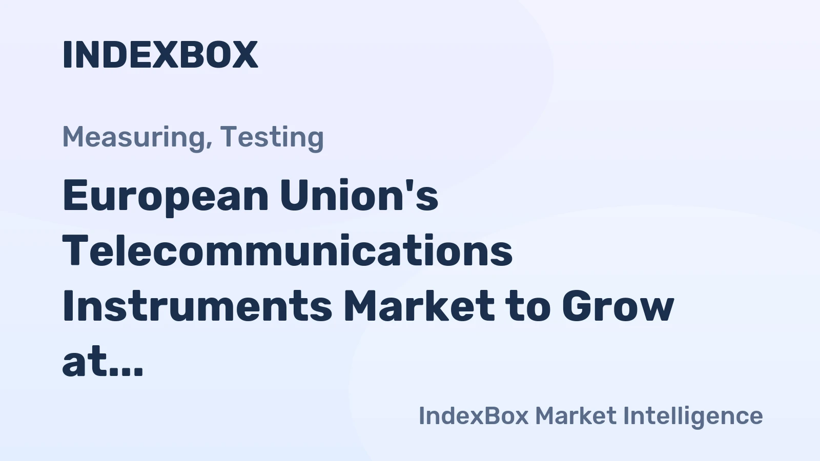 European Union's Telecommunications Instruments Market to Grow at +0.8% CAGR, Reaching 1.3M Units by 2035