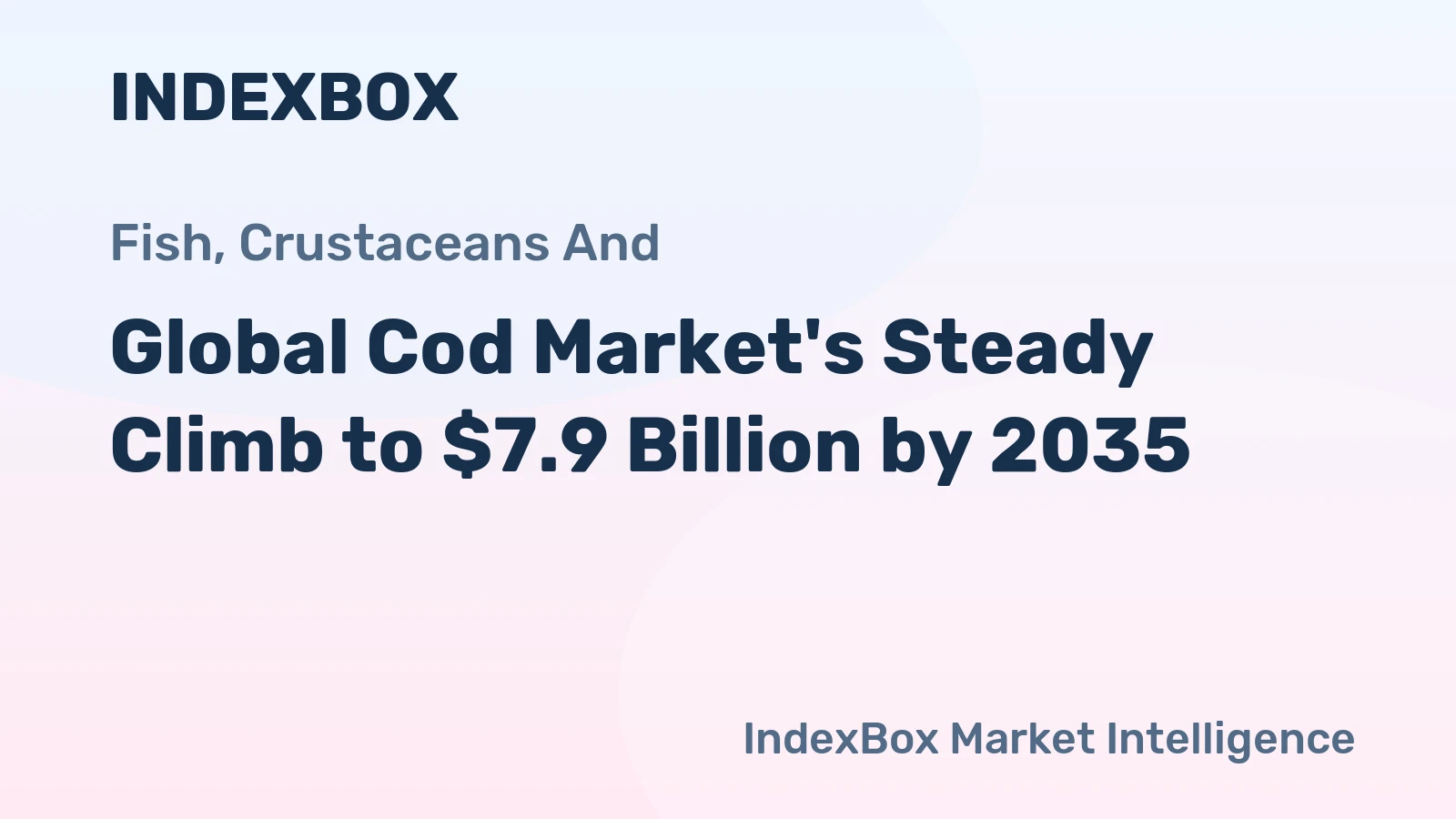 Global Cod Market's Steady Climb to $7.9 Billion by 2035