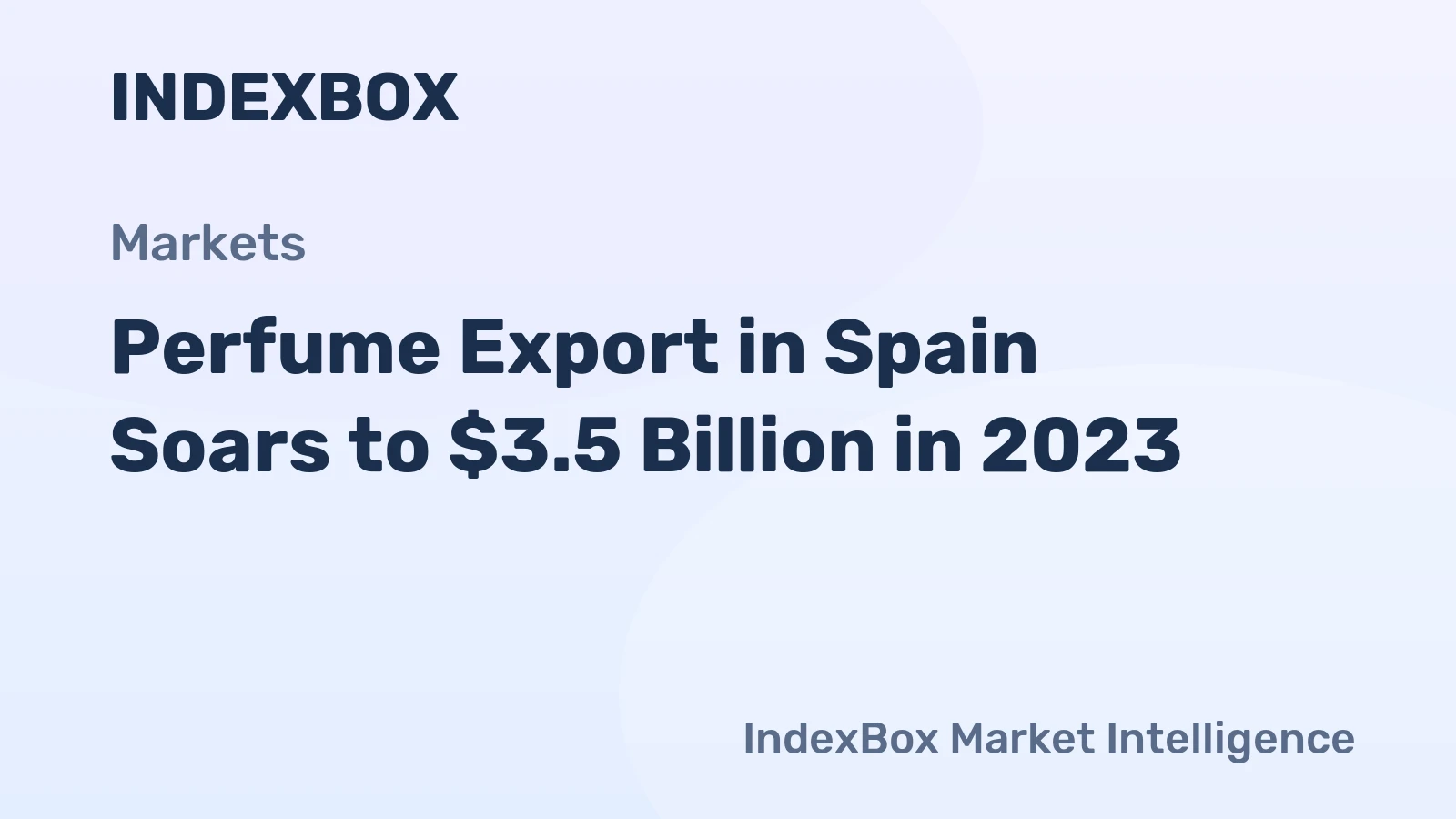 Perfume Export in Spain Soars to $3.5 Billion in 2023