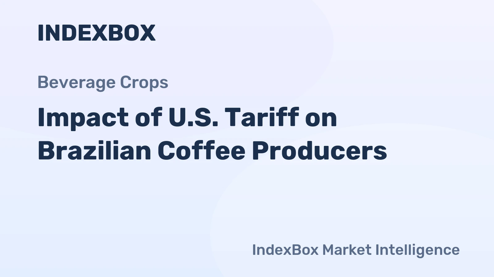 Impact of U.S. Tariff on Brazilian Coffee Producers