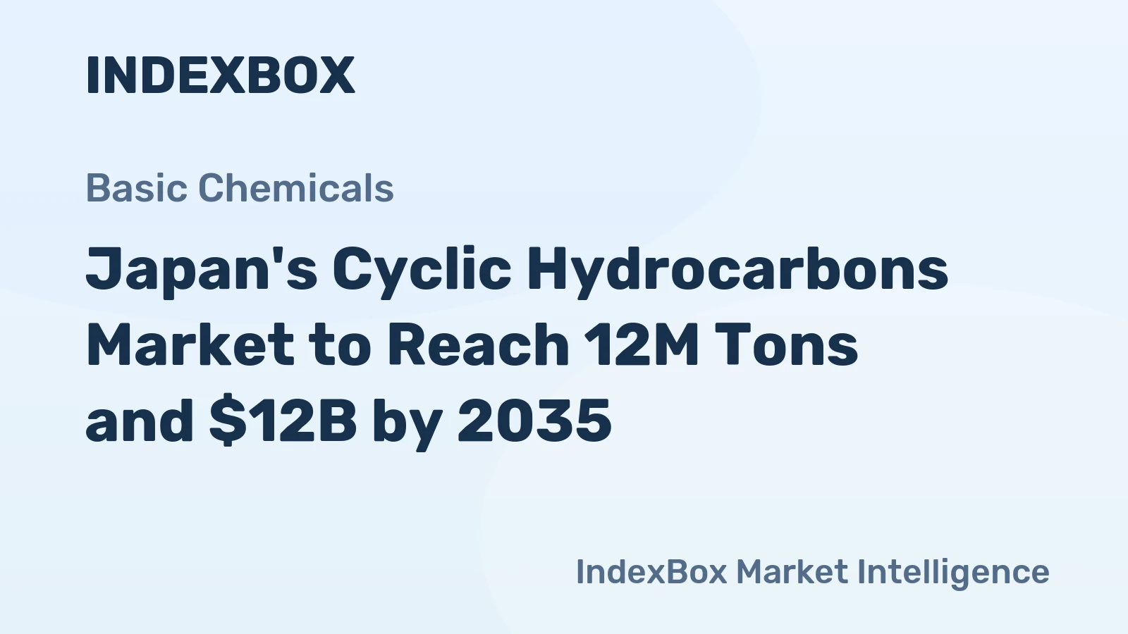 Japan's Cyclic Hydrocarbons Market to Reach 12M Tons and $12B by 2035