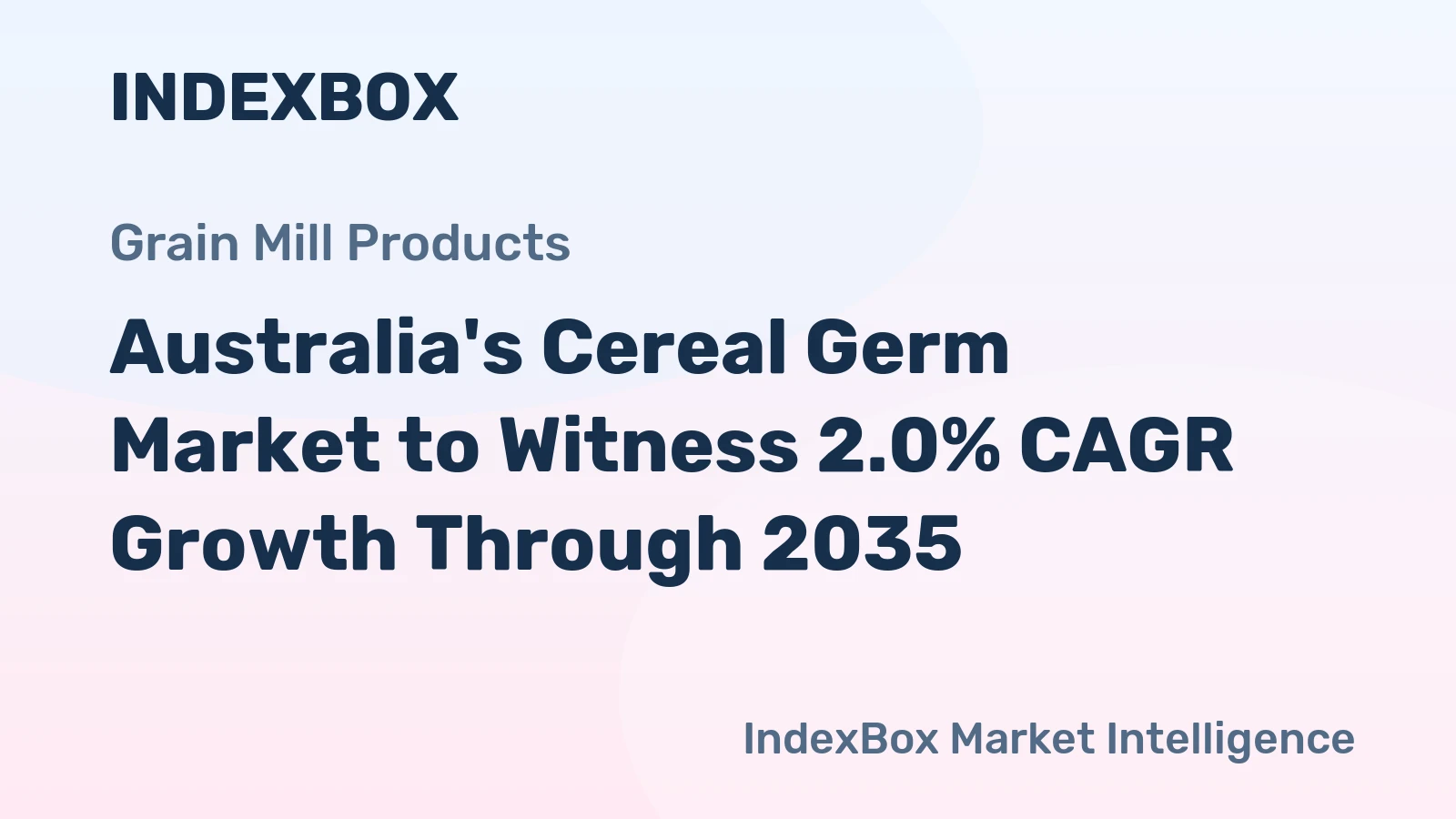 Australia's Cereal Germ Market to Witness 2.0% CAGR Growth Through 2035