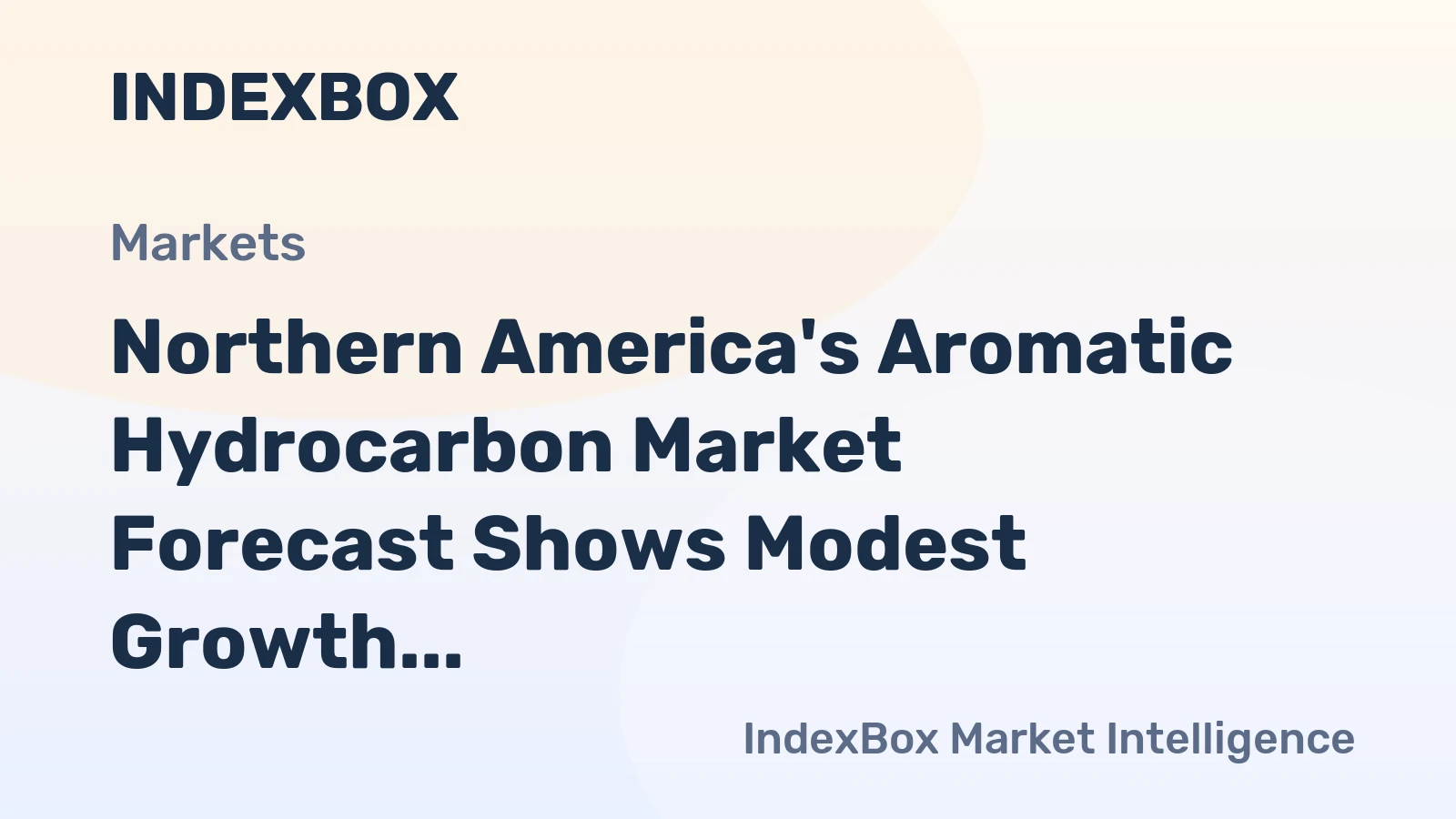 Northern America's Aromatic Hydrocarbon Market Forecast Shows Modest Growth With a 0.3% CAGR