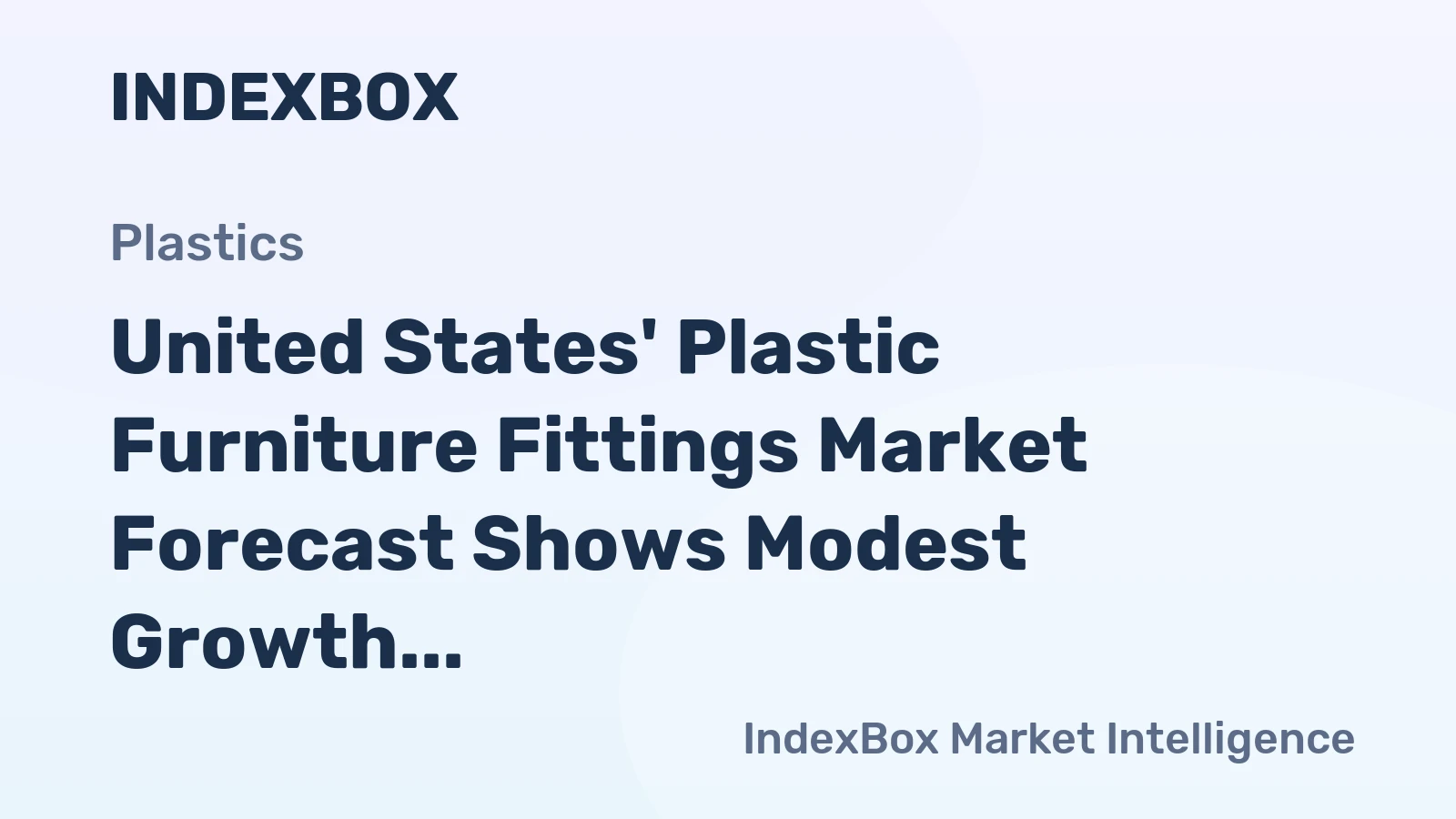 United States' Plastic Furniture Fittings Market Forecast Shows Modest Growth With a 1.5% CAGR in Value Through 2035