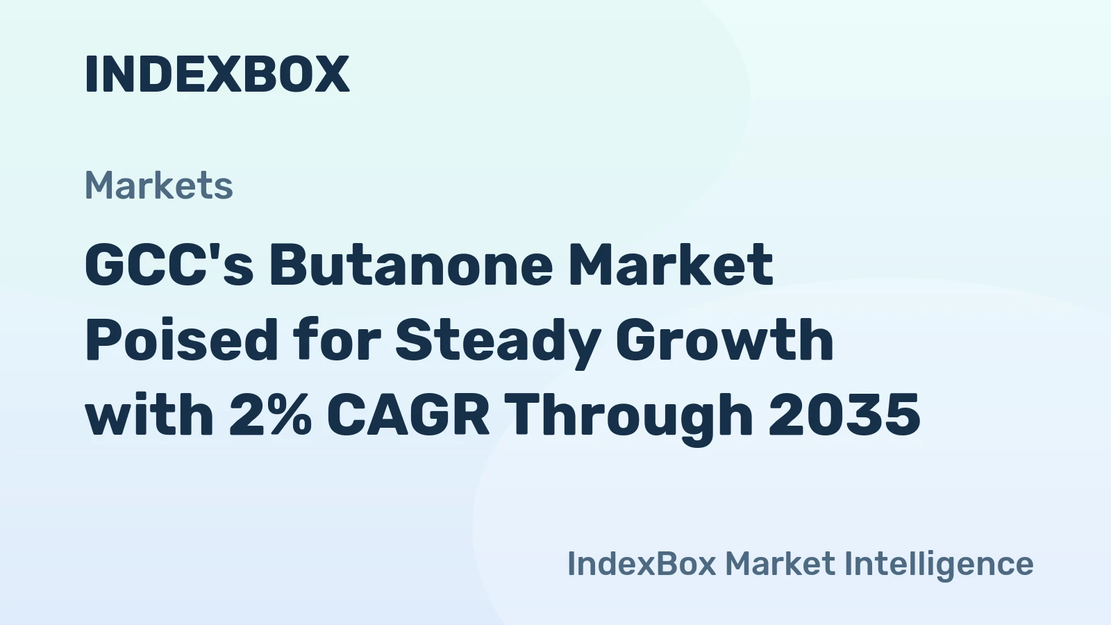 GCC's Butanone Market Poised for Steady Growth with 2% CAGR Through 2035
