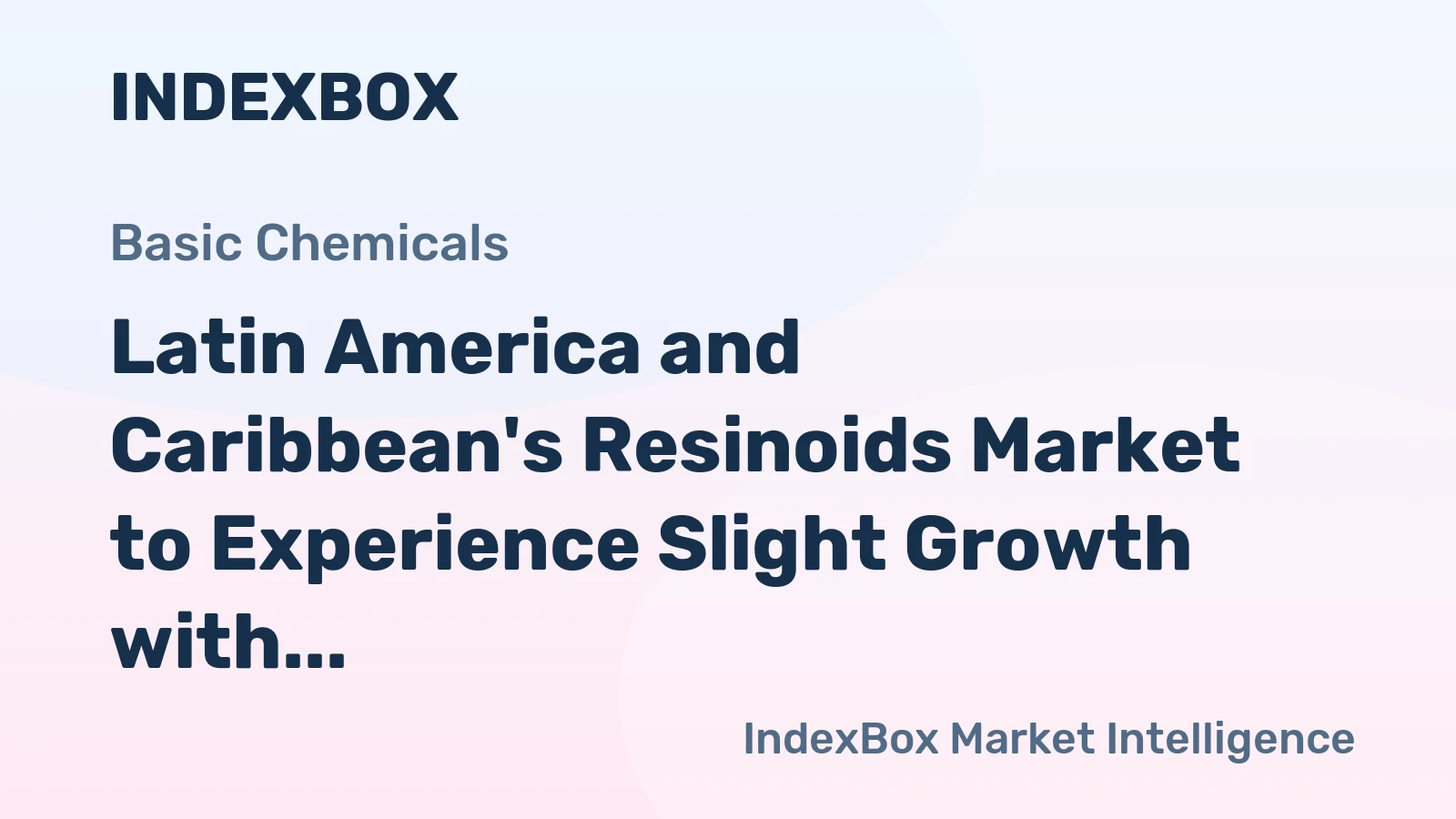 Latin America and Caribbean's Resinoids Market to Experience Slight Growth with +0.2% CAGR from 2024 to 2035