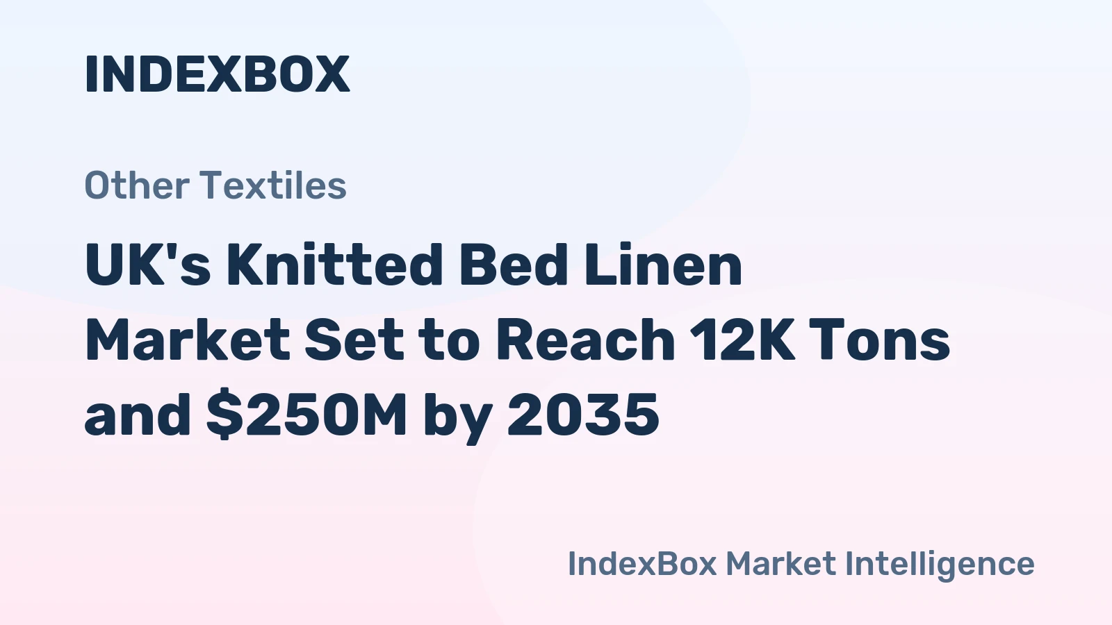 UK's Knitted Bed Linen Market Set to Reach 12K Tons and $250M by 2035