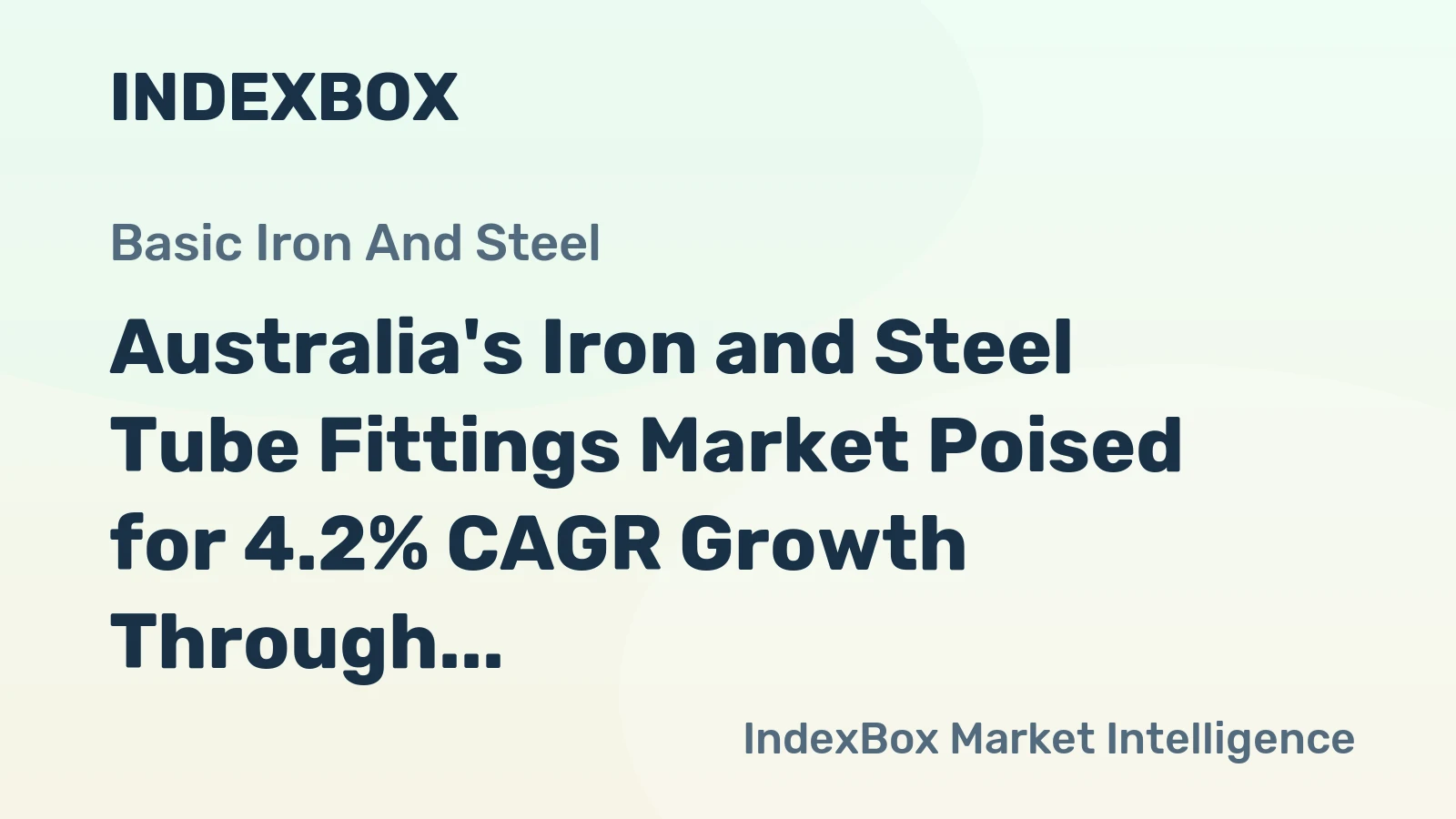 Australia's Iron and Steel Tube Fittings Market Poised for 4.2% CAGR Growth Through 2035