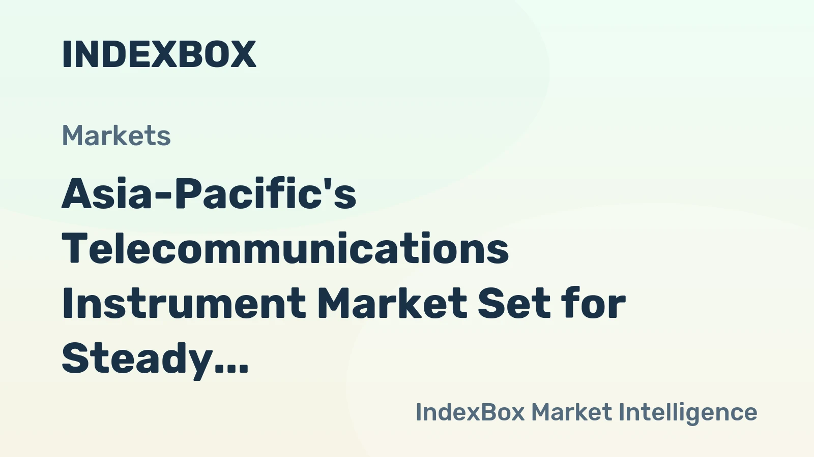 Asia-Pacific's Telecommunications Instrument Market Set for Steady 2.3% CAGR Growth Through 2035