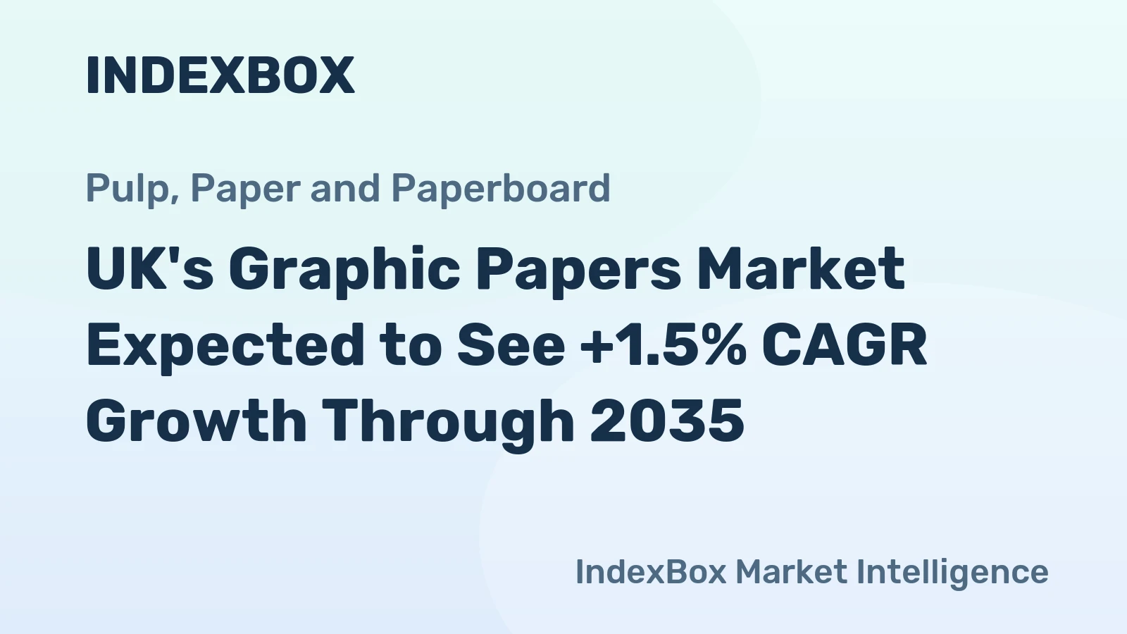 UK's Graphic Papers Market Expected to See +1.5% CAGR Growth Through 2035