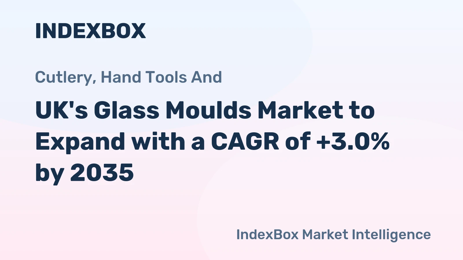 UK's Glass Moulds Market to Expand with a CAGR of +3.0% by 2035