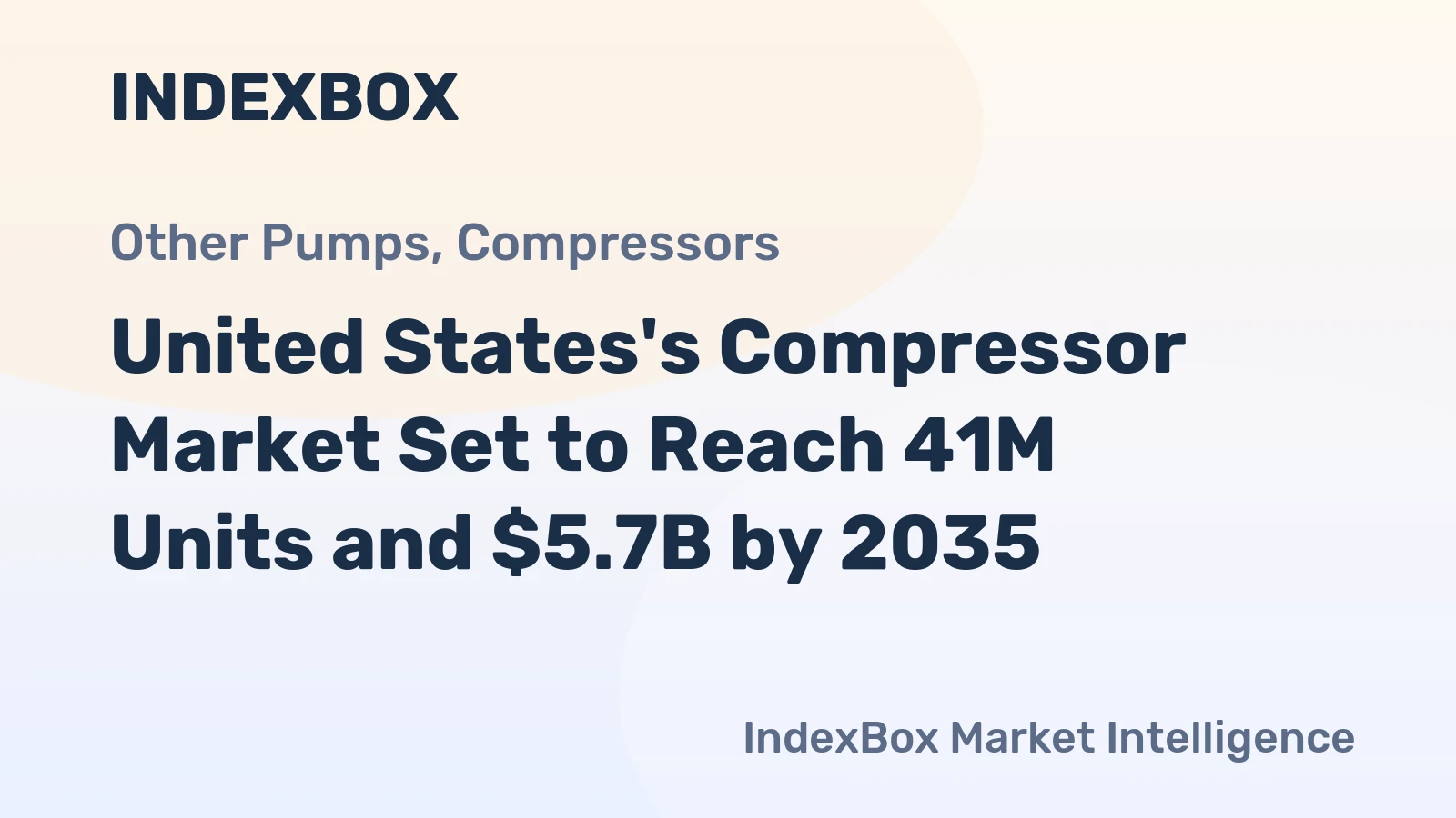 United States's Compressor Market Set to Reach 41M Units and $5.7B by 2035