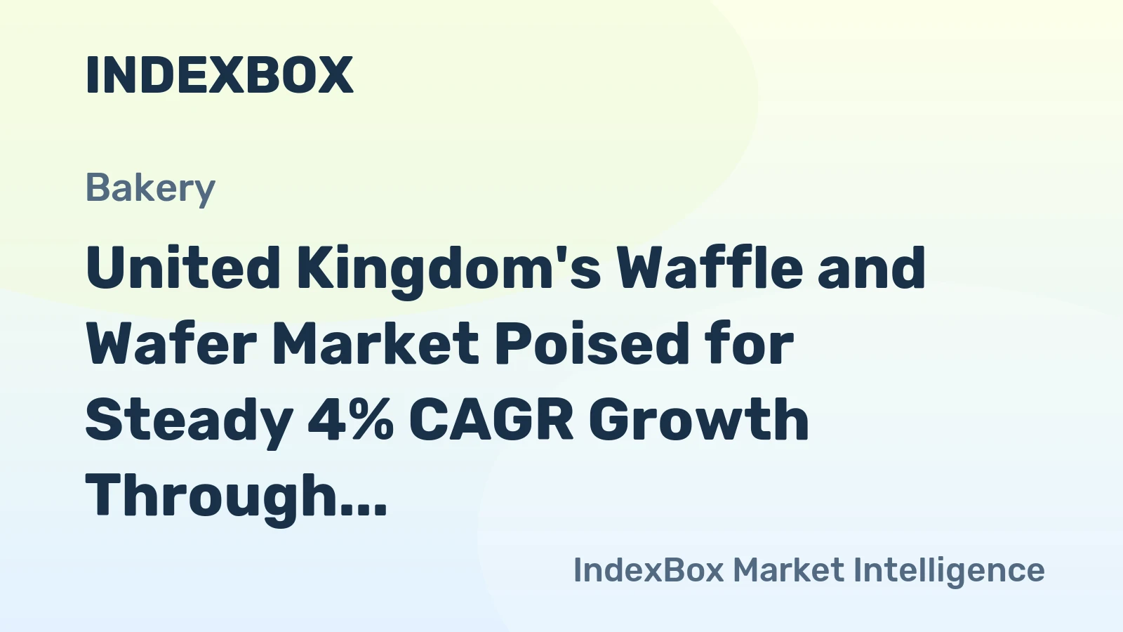United Kingdom's Waffle and Wafer Market Poised for Steady 4% CAGR Growth Through 2035