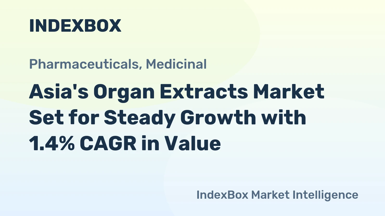 Asia's Organ Extracts Market Set for Steady Growth with 1.4% CAGR in Value