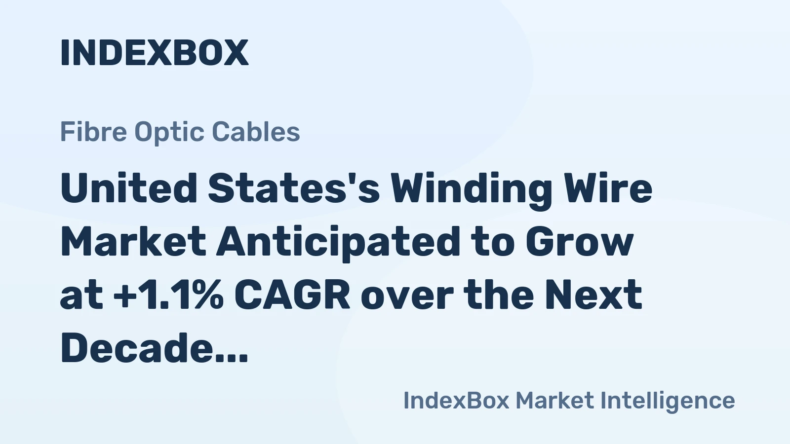 United States's Winding Wire Market Anticipated to Grow at +1.1% CAGR over the Next Decade
