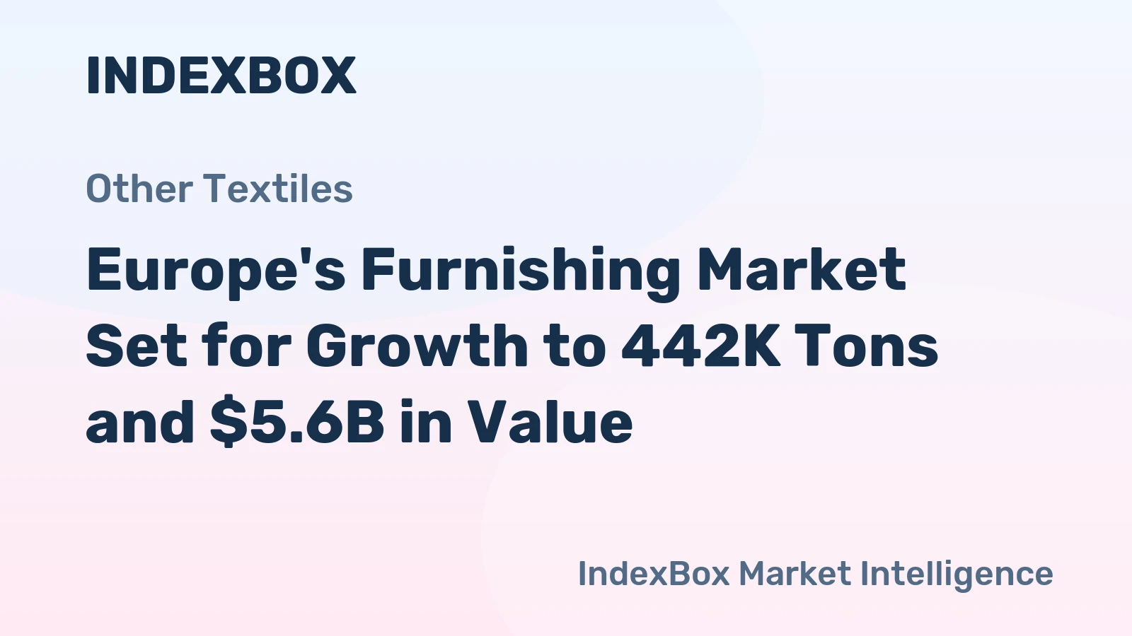 Europe's Furnishing Market Set for Growth to 442K Tons and $5.6B in Value