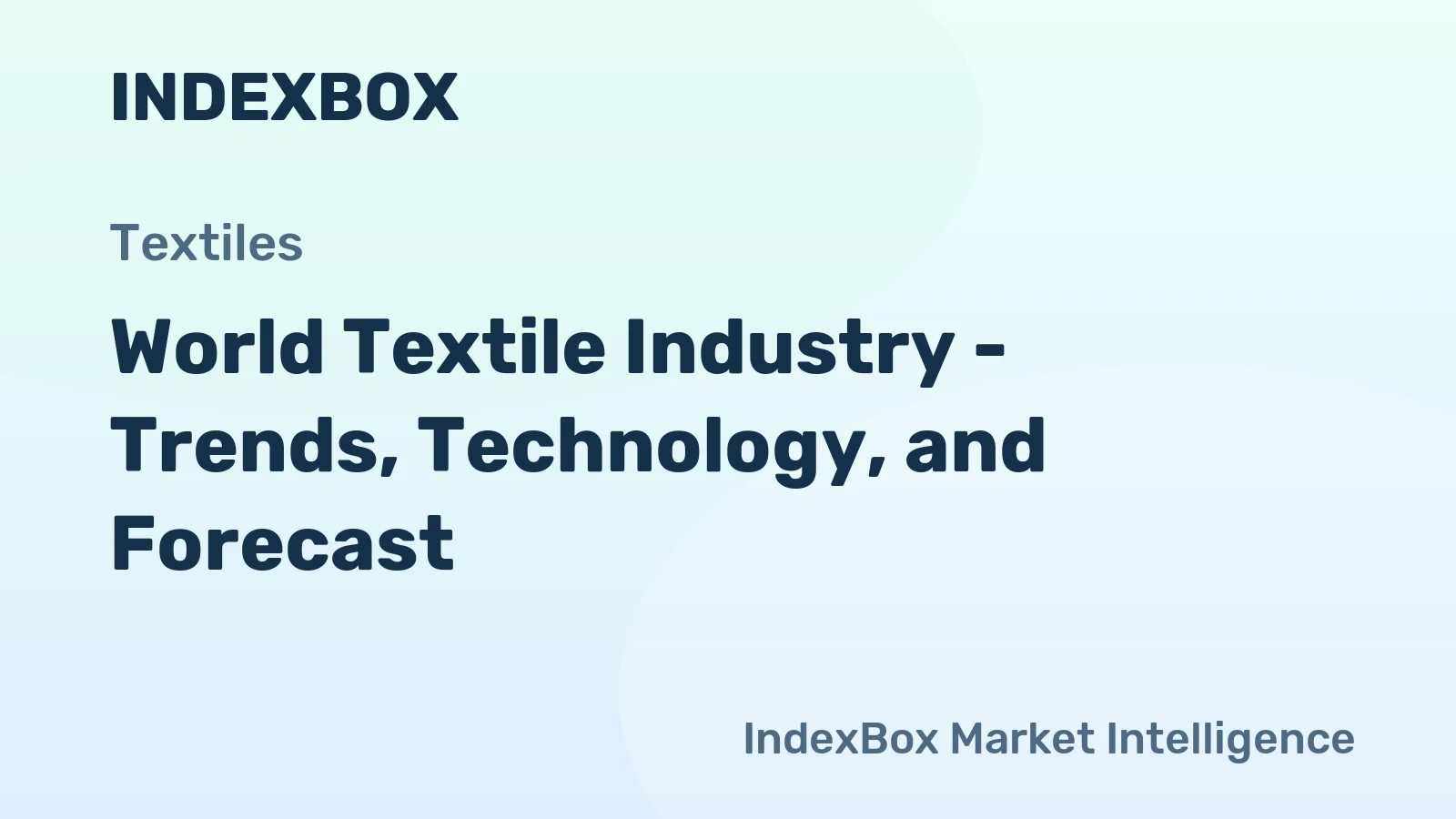 World Textile Industry - Trends, Technology, and Forecast