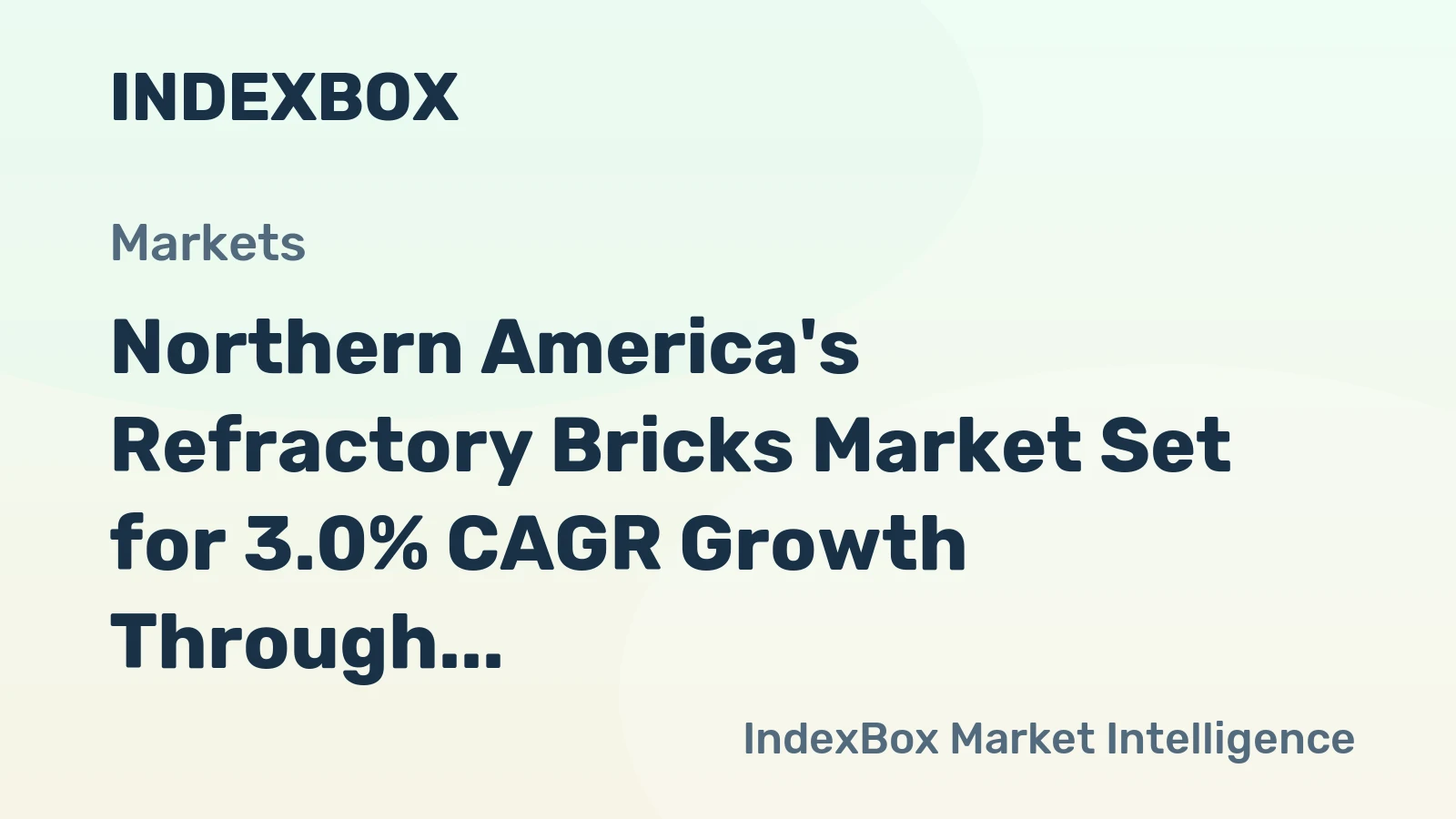 Northern America's Refractory Bricks Market Set for 3.0% CAGR Growth Through 2035