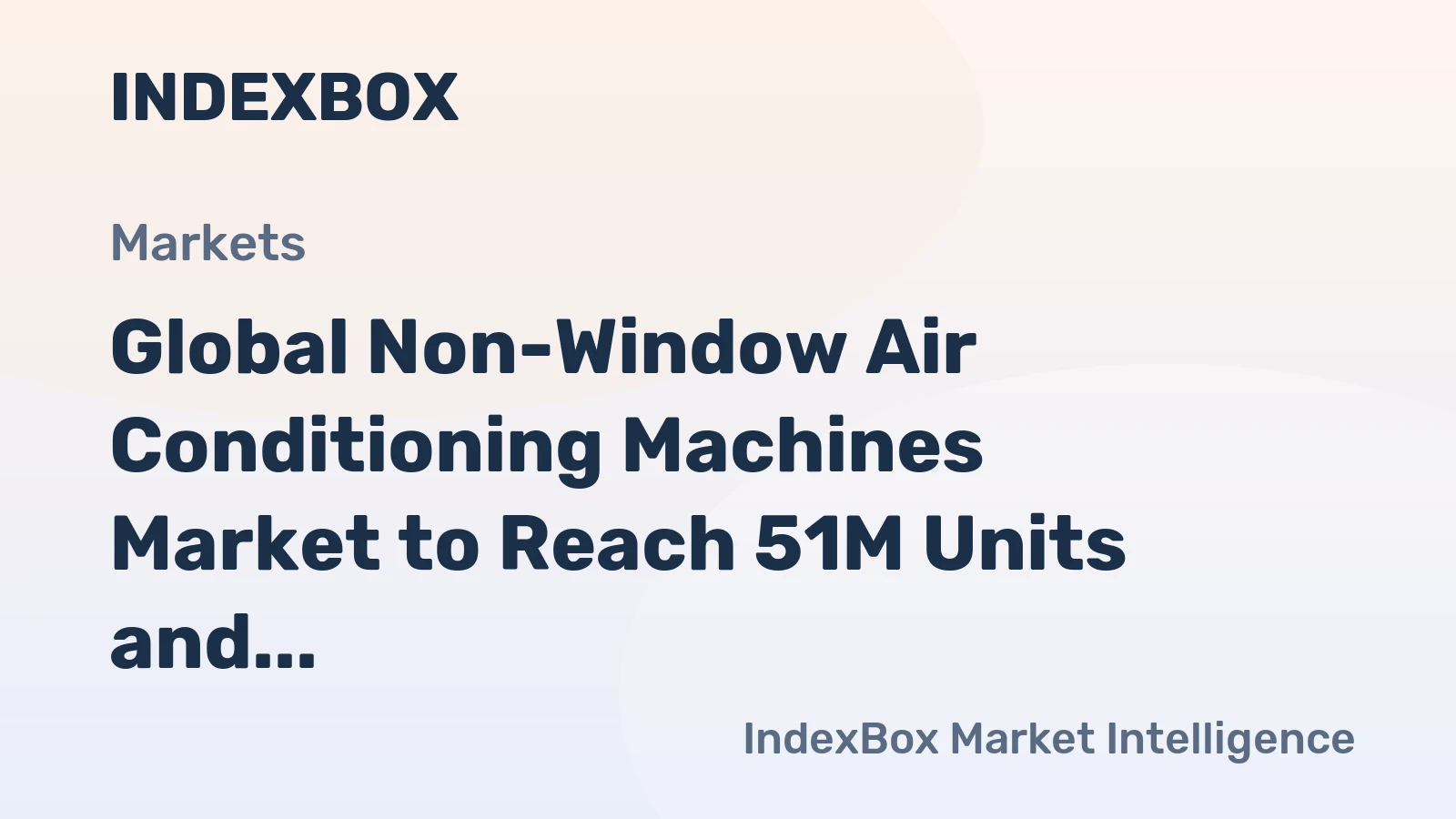 Global Non-Window Air Conditioning Machines Market to Reach 51M Units and $41.3B by 2035