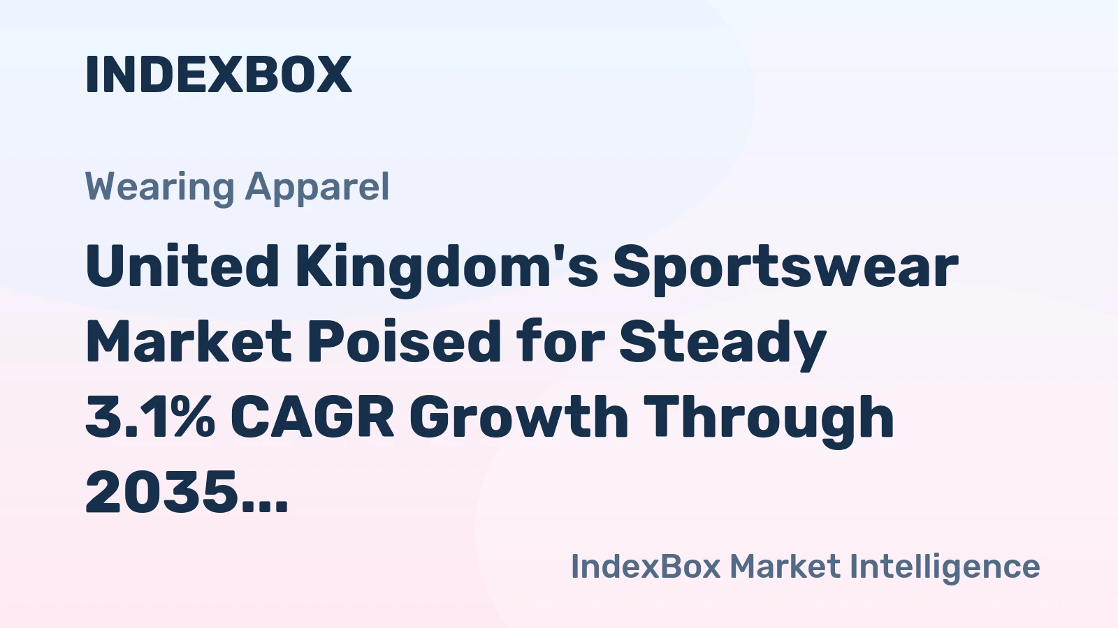 United Kingdom's Sportswear Market Poised for Steady 3.1% CAGR Growth Through 2035