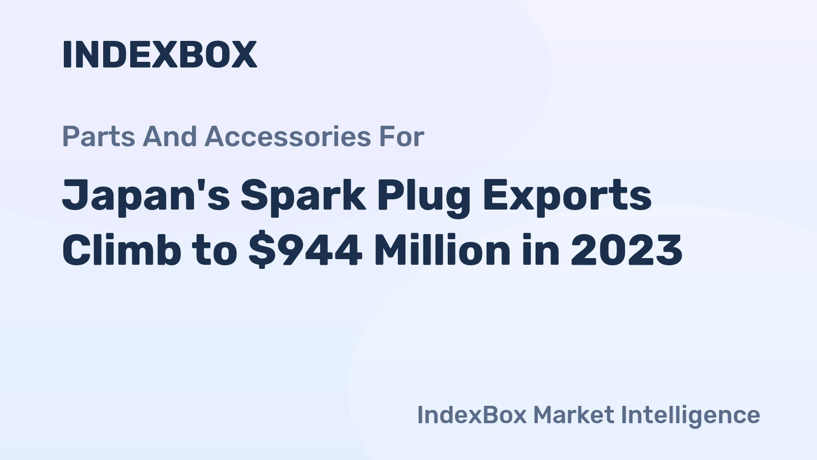 Japan's Spark Plug Exports Climb to $944 Million in 2023