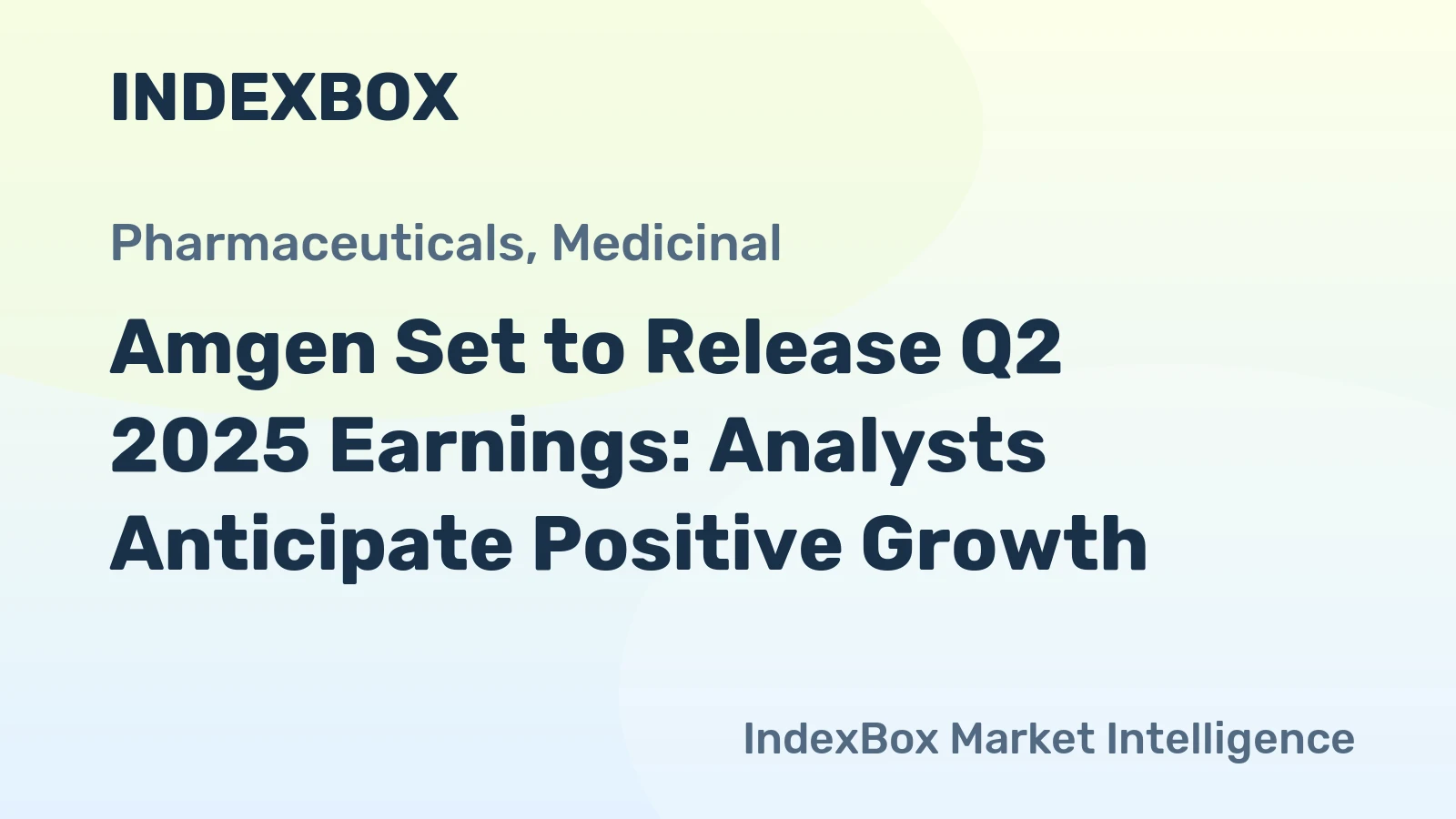 Amgen Set to Release Q2 2025 Earnings: Analysts Anticipate Positive Growth