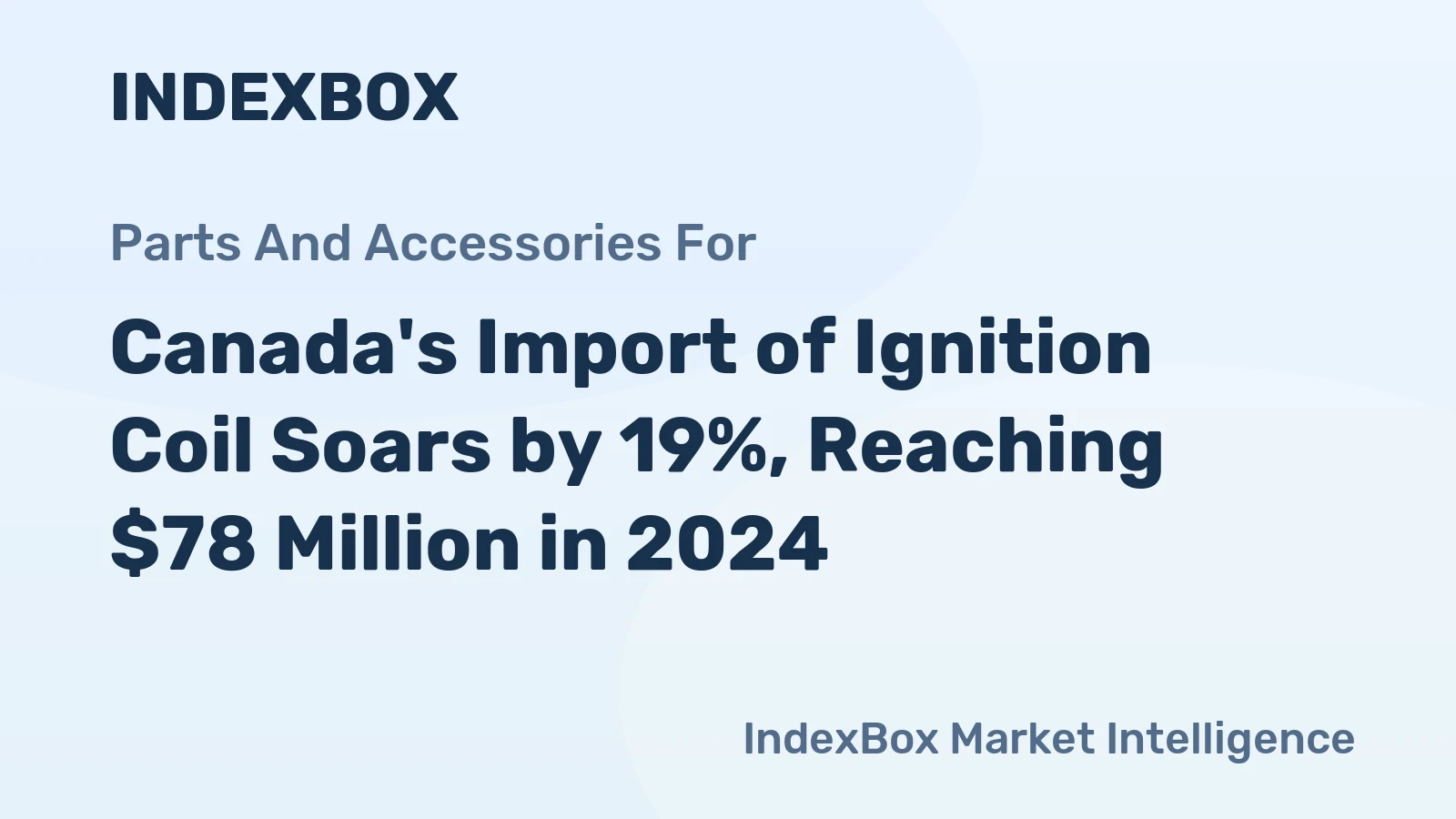 Canada's Import of Ignition Coil Soars by 19%, Reaching $78 Million in 2024