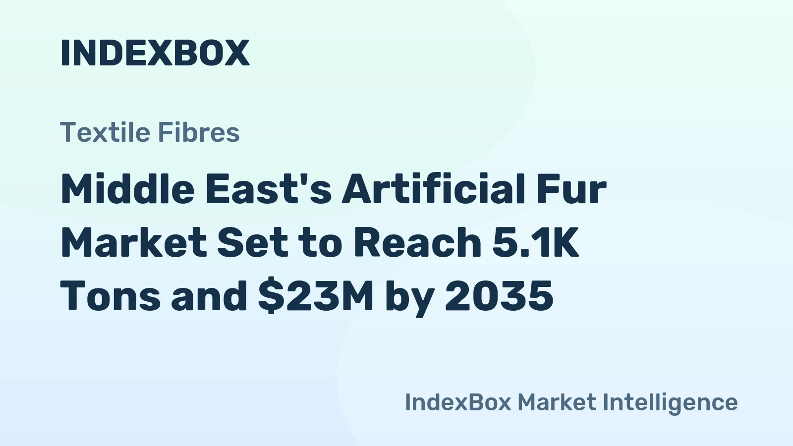Middle East's Artificial Fur Market Set to Reach 5.1K Tons and $23M by 2035