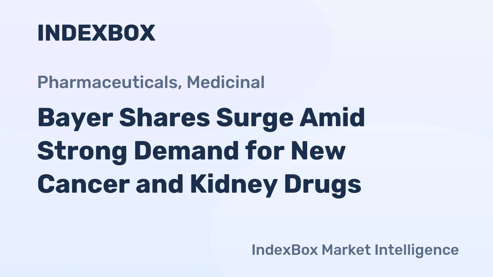 Bayer Shares Surge Amid Strong Demand for New Cancer and Kidney Drugs
