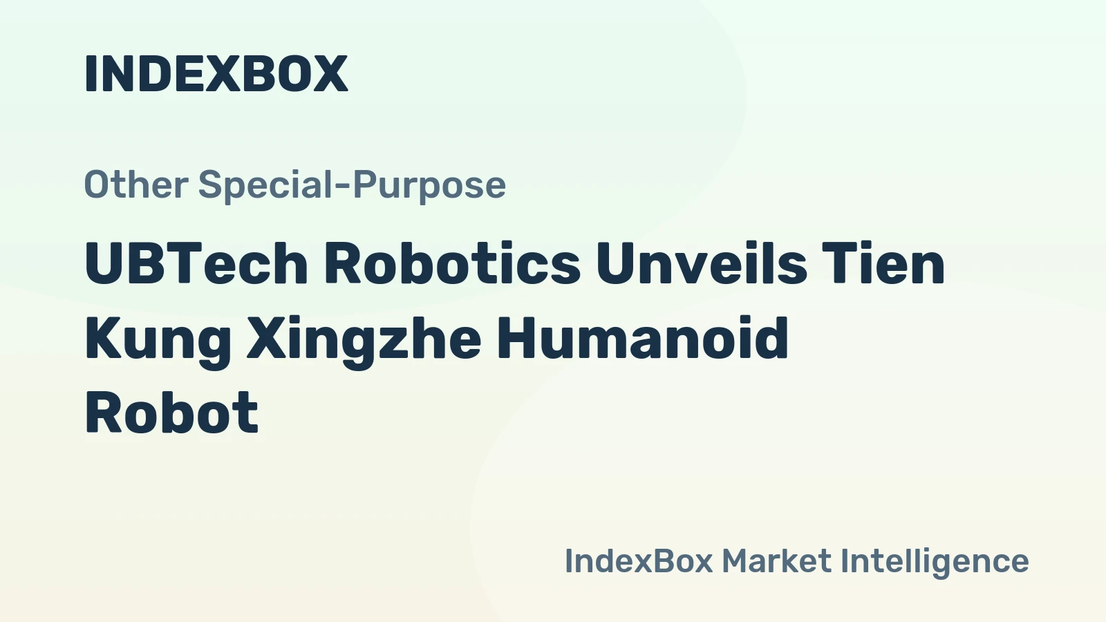 UBTech Robotics Unveils Tien Kung Xingzhe Humanoid Robot