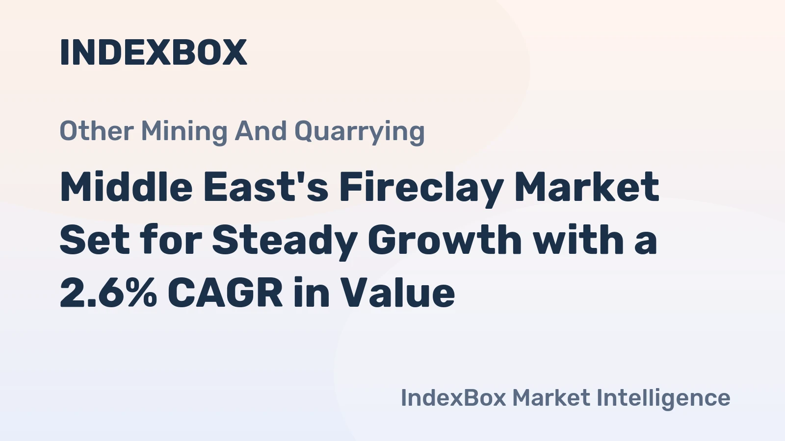 Middle East's Fireclay Market Set for Steady Growth with a 2.6% CAGR in Value