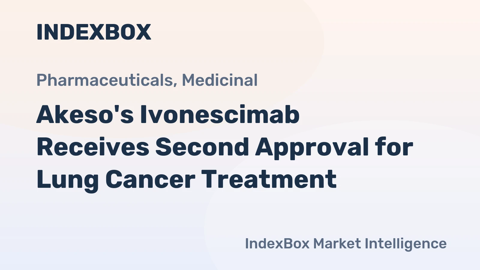 Akeso's Ivonescimab Receives Second Approval for Lung Cancer Treatment