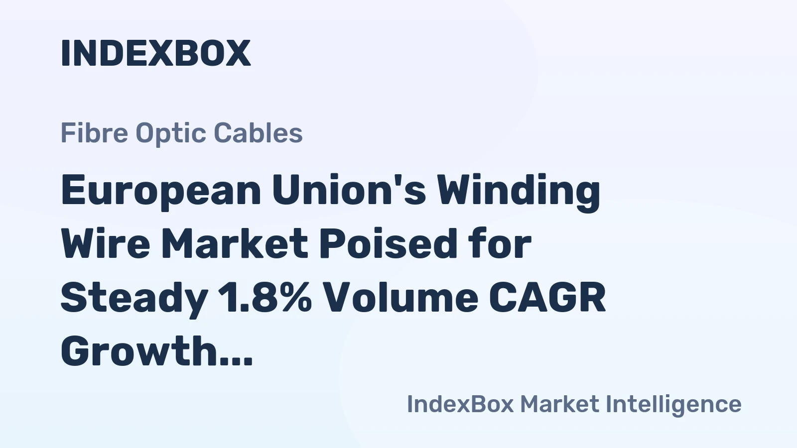 European Union's Winding Wire Market Poised for Steady 1.8% Volume CAGR Growth Through 2035
