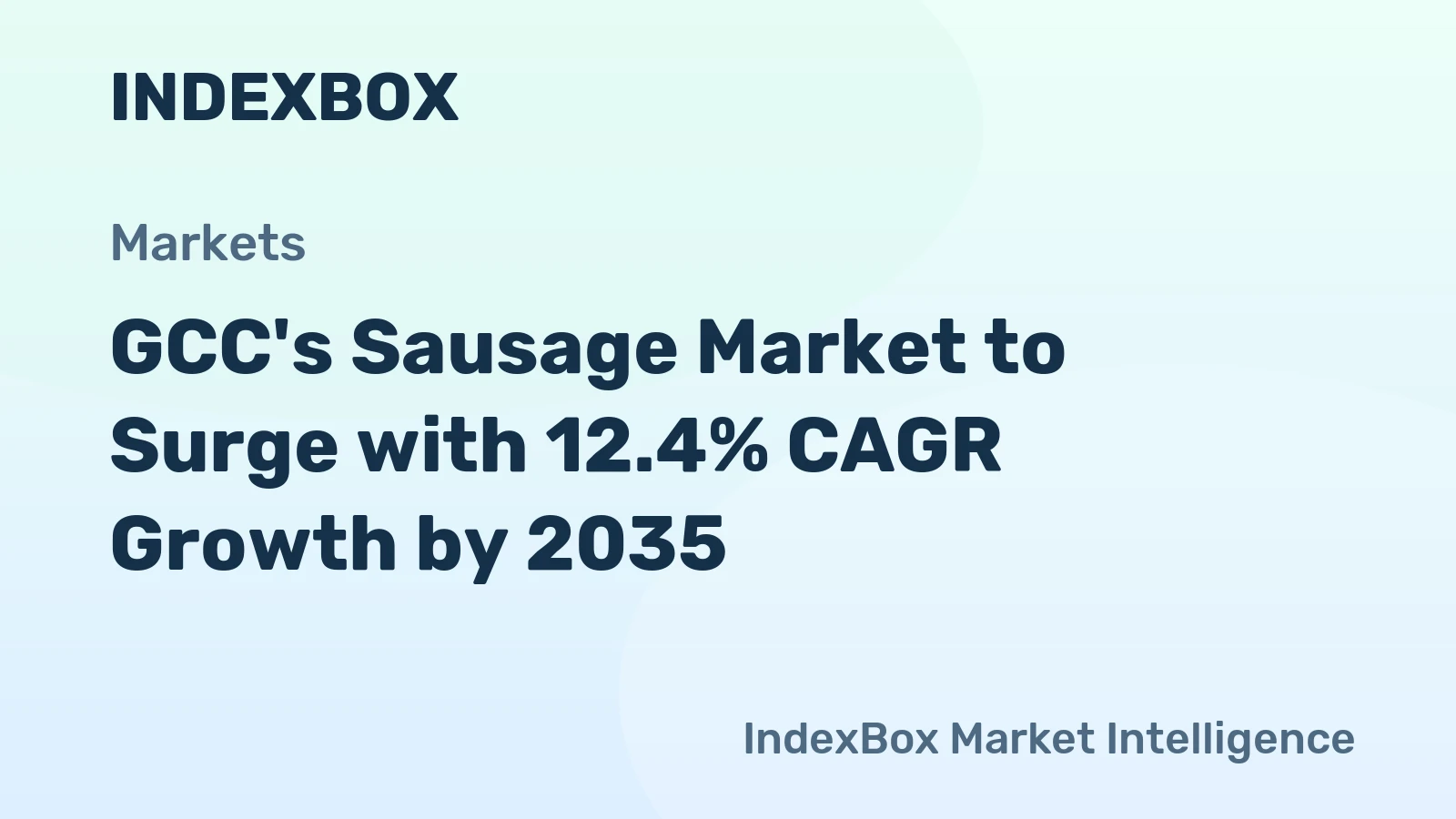 GCC's Sausage Market to Surge with 12.4% CAGR Growth by 2035