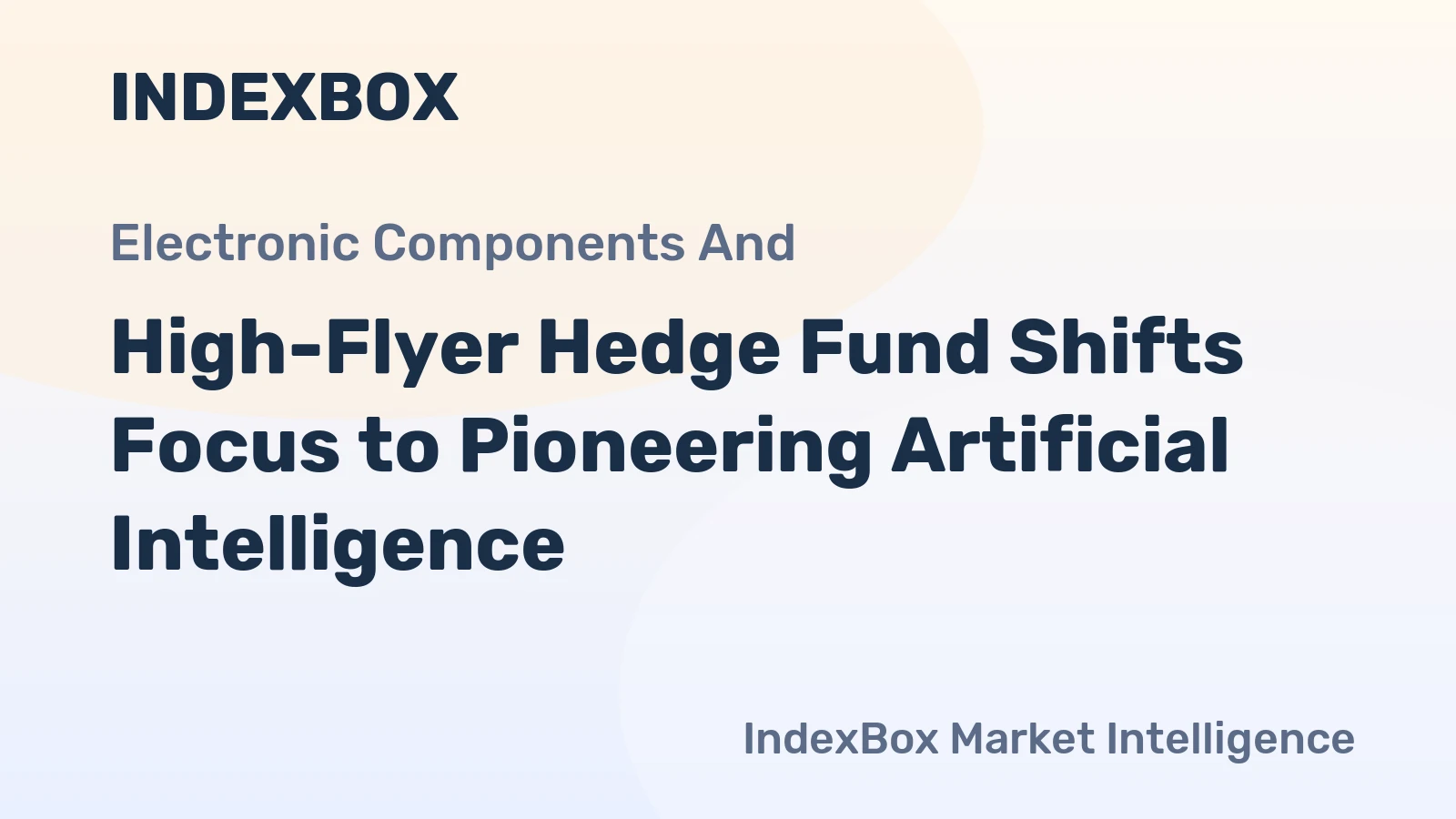 High-Flyer Hedge Fund Shifts Focus to Pioneering Artificial Intelligence