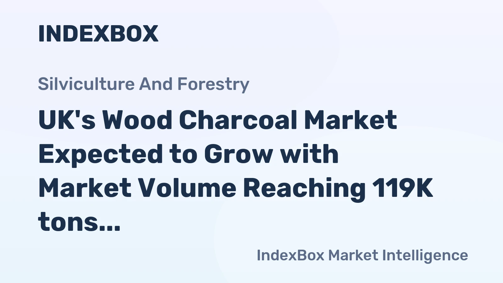 UK's Wood Charcoal Market Expected to Grow with Market Volume Reaching 119K tons and Market Value Reaching $75M by 2035