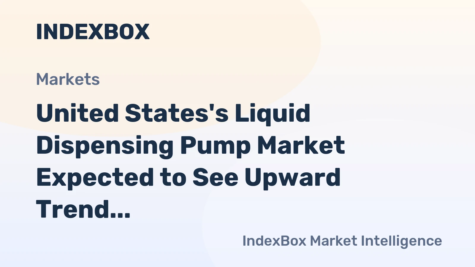 United States's Liquid Dispensing Pump Market Expected to See Upward Trend, Reaching 8.5M Units and $430M by 2035
