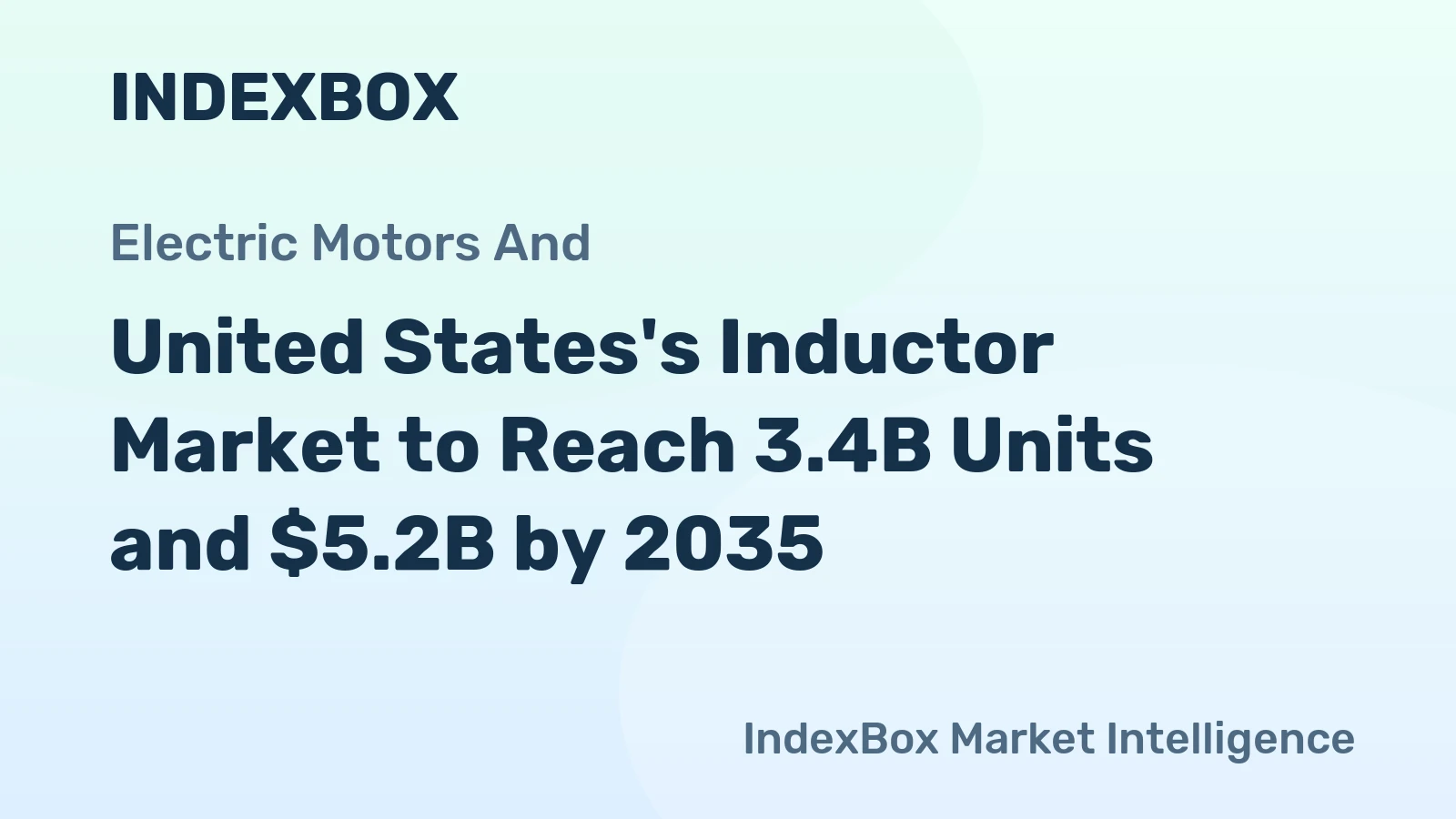 United States's Inductor Market to Reach 3.4B Units and $5.2B by 2035