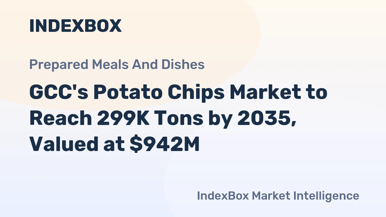 GCC's Potato Chips Market to Reach 299K Tons by 2035, Valued at $942M