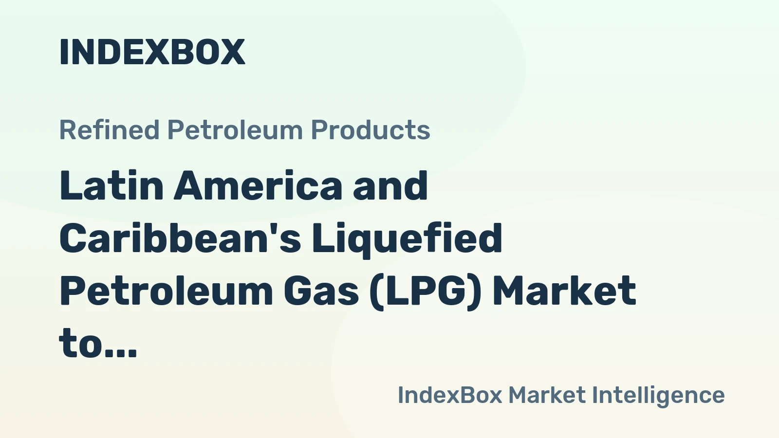 Latin America and Caribbean's Liquefied Petroleum Gas (LPG) Market to Reach 33M Tons and $20.5B by 2035