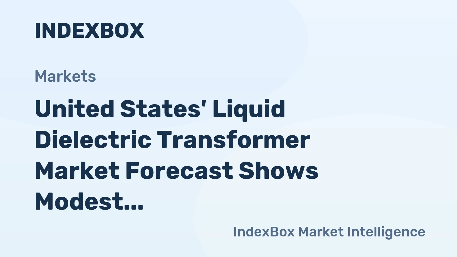 United States' Liquid Dielectric Transformer Market Forecast Shows Modest 1.6% CAGR Growth Through 2035
