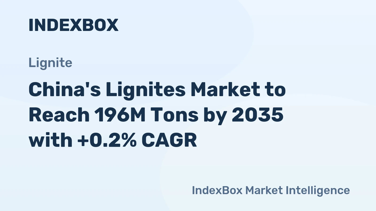 China's Lignites Market to Reach 196M Tons by 2035 with +0.2% CAGR